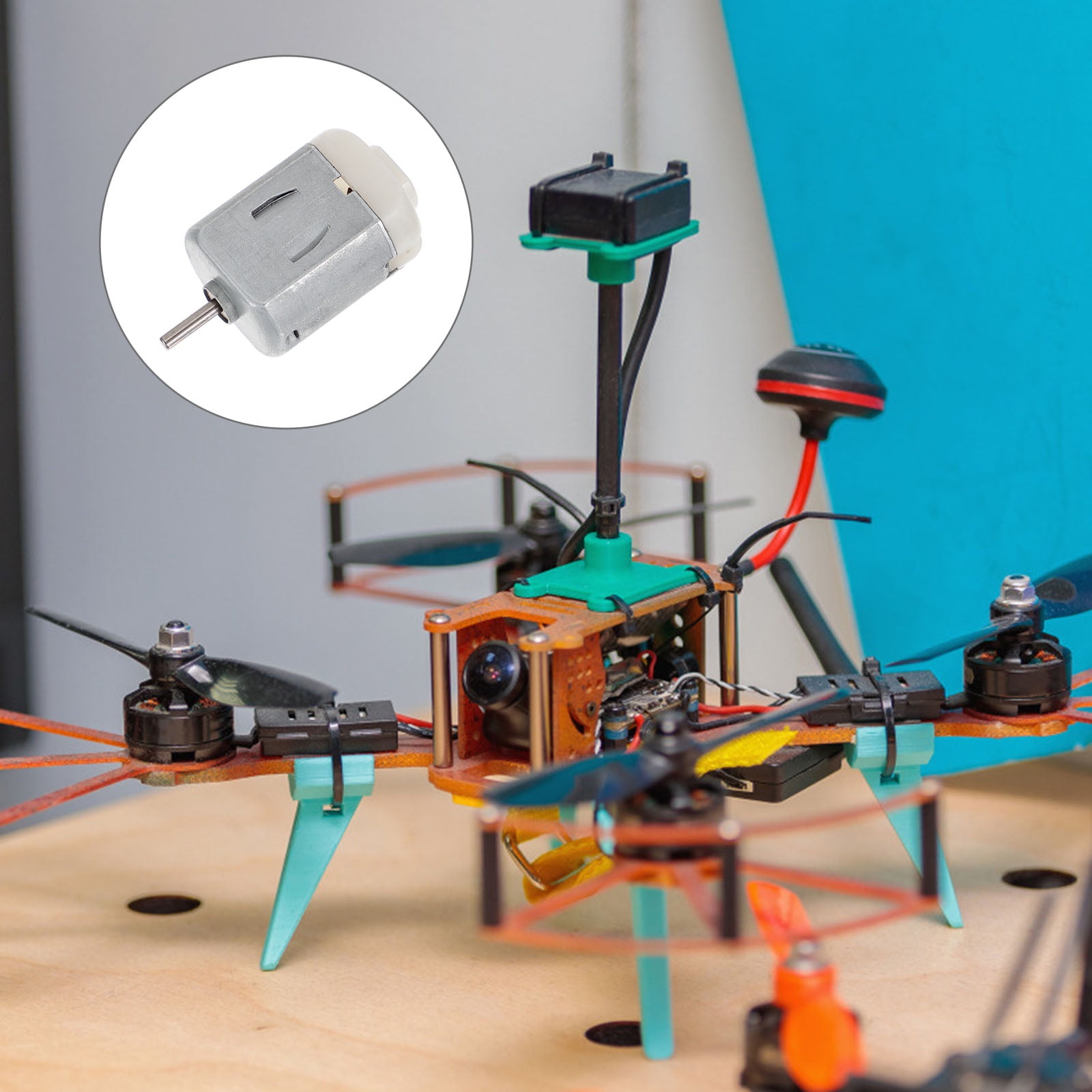 HOMEMAXS 12 Pcs Electric Miniature Mini Fan Motor Micro Motor Child 4X2 ...