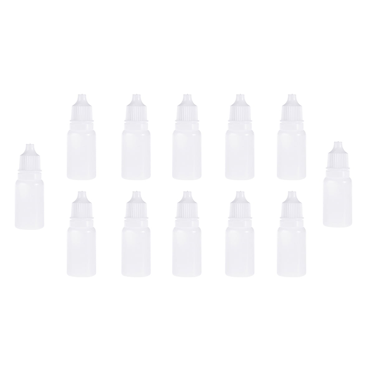 12 Pcs Empty Eye Drop Bottle Multi-purpose Dropper Bottles - Walmart.com