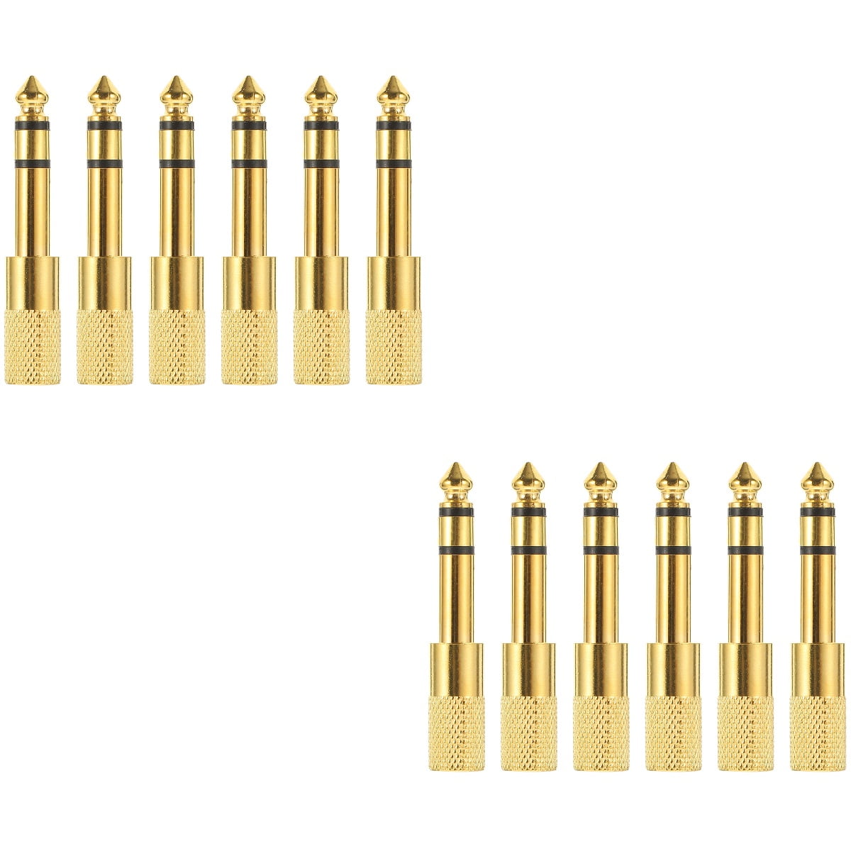 HOMEMAXS 12 Pcs Headphone Jack Adapters Converter Audio Interface ...