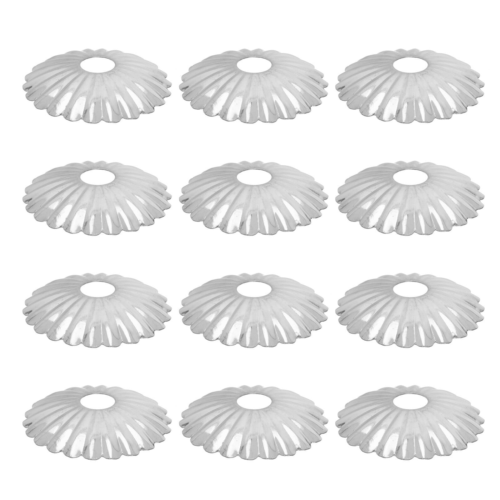 HOMEMAXS 12 Pcs Lamp Flower Cover Clamps Heavy Duty Bulbs Green Table ...