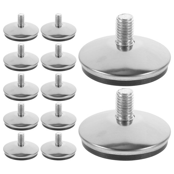 HOMEMAXS 12 Pcs Legs for Furniture Footrest under Desk Fixing Feet ...