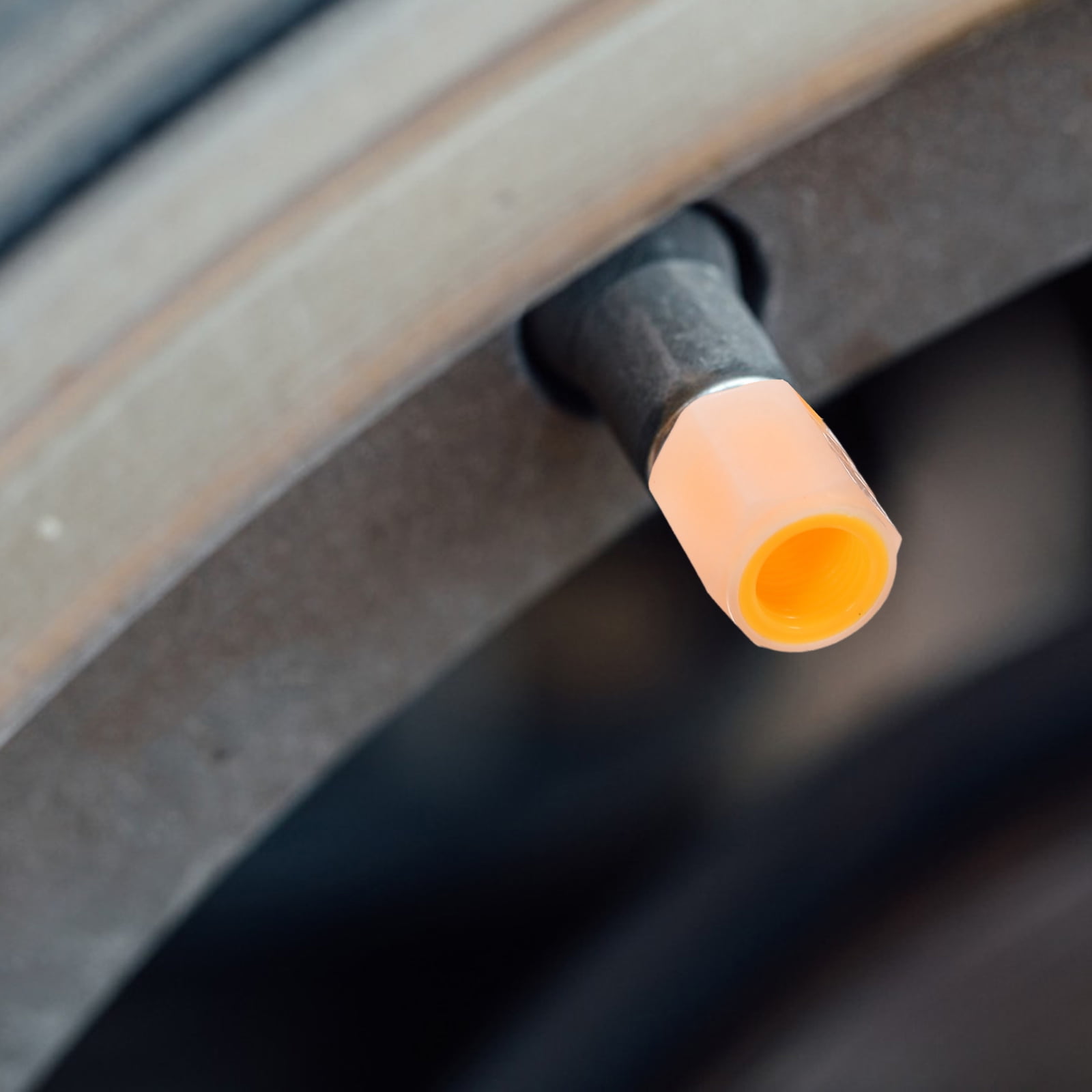 HOMEMAXS 12 Pcs Luminous Wheel Valve Cover Auto Tire Stem Caps Yellow - Walmart.com