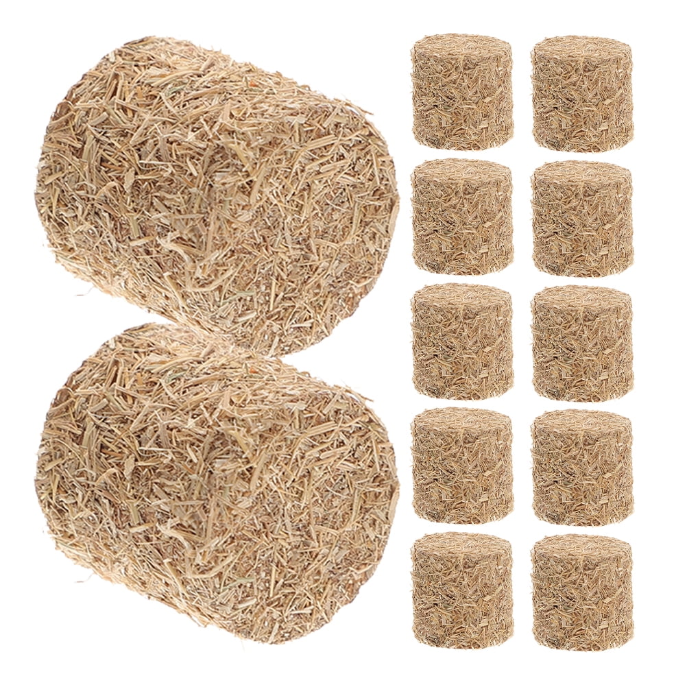 HOMEMAXS 12 Pcs Mini Haystack Model Stacks for Centerpieces Toy Outdoor ...