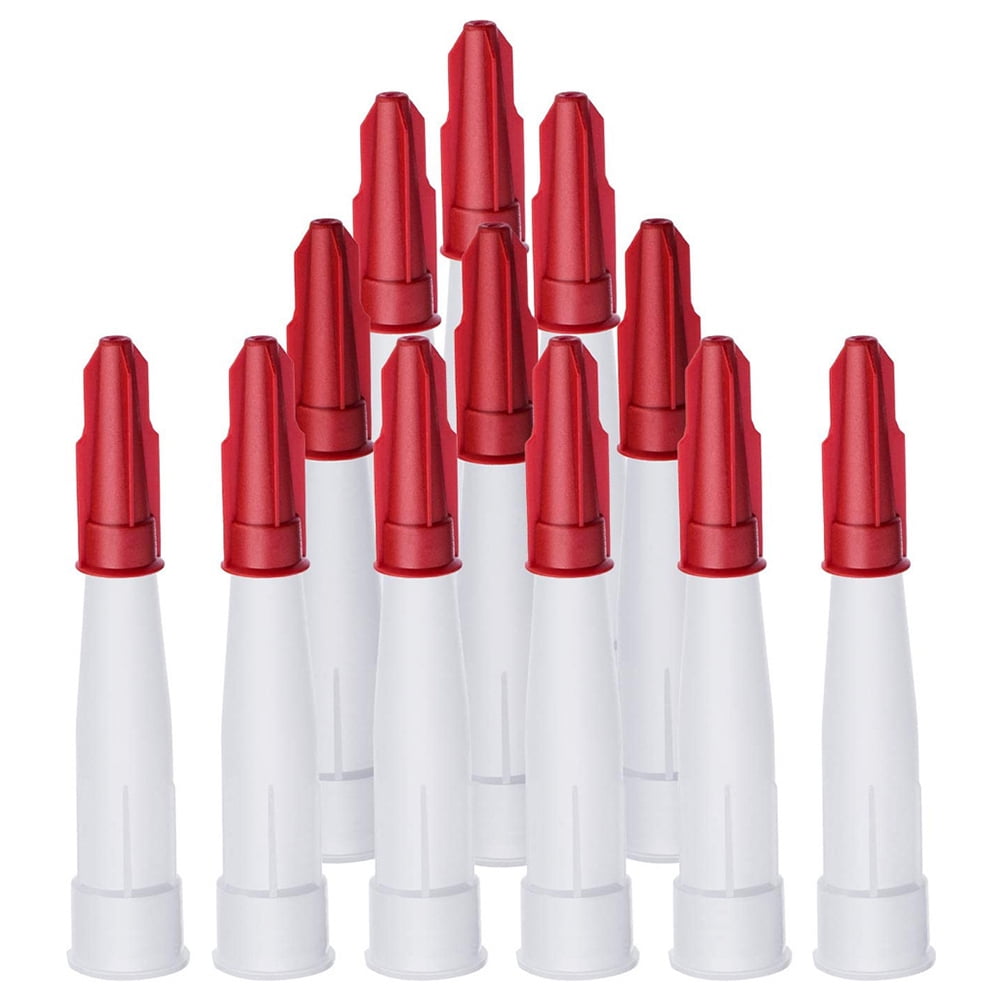 HOMEMAXS 12 Pcs Open Caulking Tube for Preserving Spreader Accessory ...