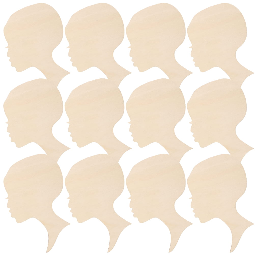HOMEMAXS 12 Pcs Painting Wood Chips Lid Masks Spill Female Baby Mother ...