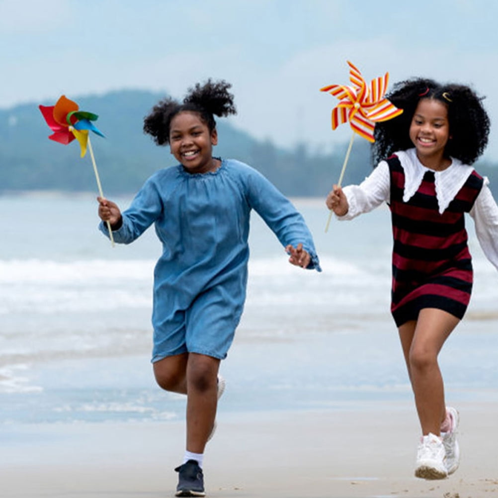 HOMEMAXS 12 Pcs Pinwheel Parts Rods Garden Windmill Replacement Child ...