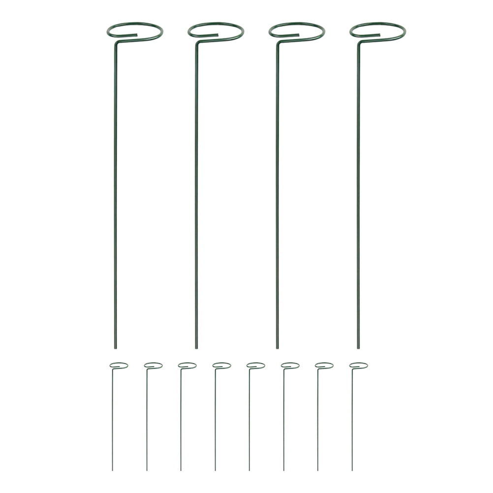 HOMEMAXS 12 Pcs Plugs Plant Support 40.00X6.40X6.40CM Green - Walmart.com