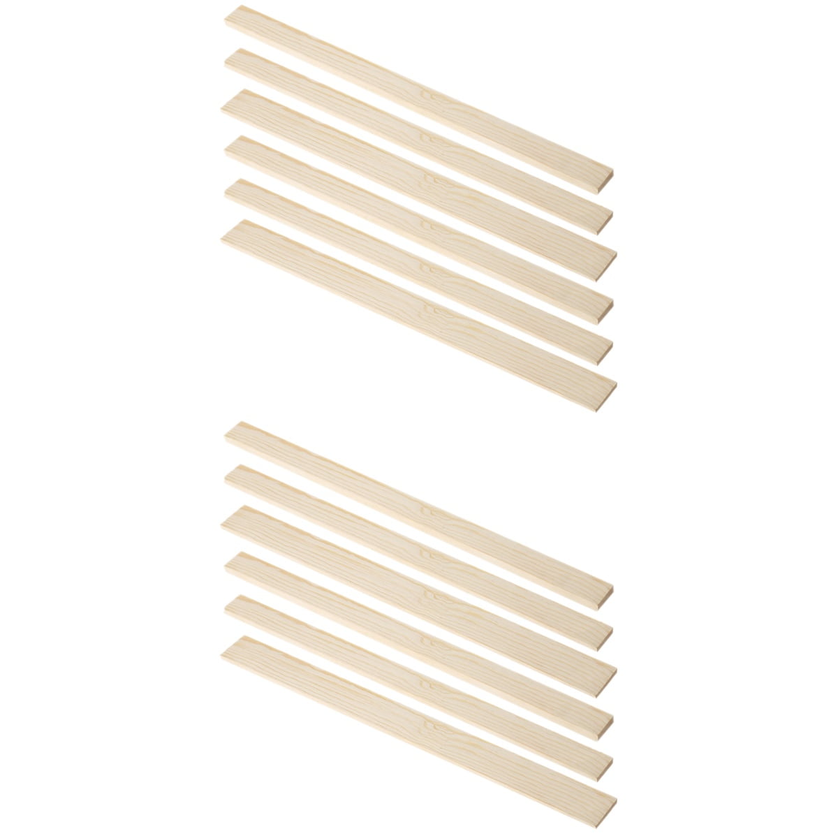 IFANLANDOR Khaki Guide Wood Strip For Clay Craft Making 12Pack 15.72X0 ...