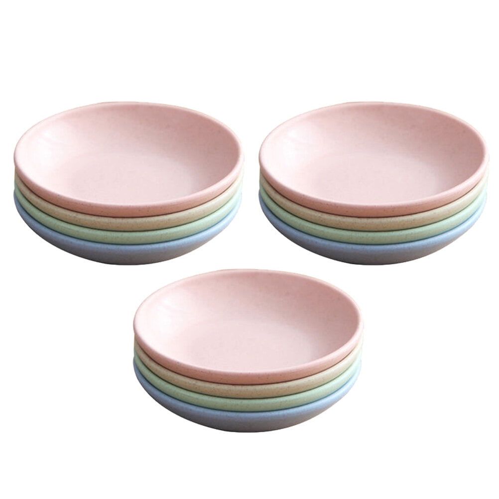 HOMEMAXS 12 Pcs Seasoning Dish Set Stable Dishes Personal Dipping ...