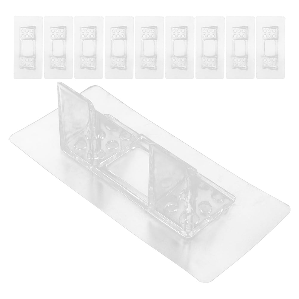 HOMEMAXS 12 Pcs Shelf Brackets Tap Support Frame 14.90X6.80X5.00CM ...