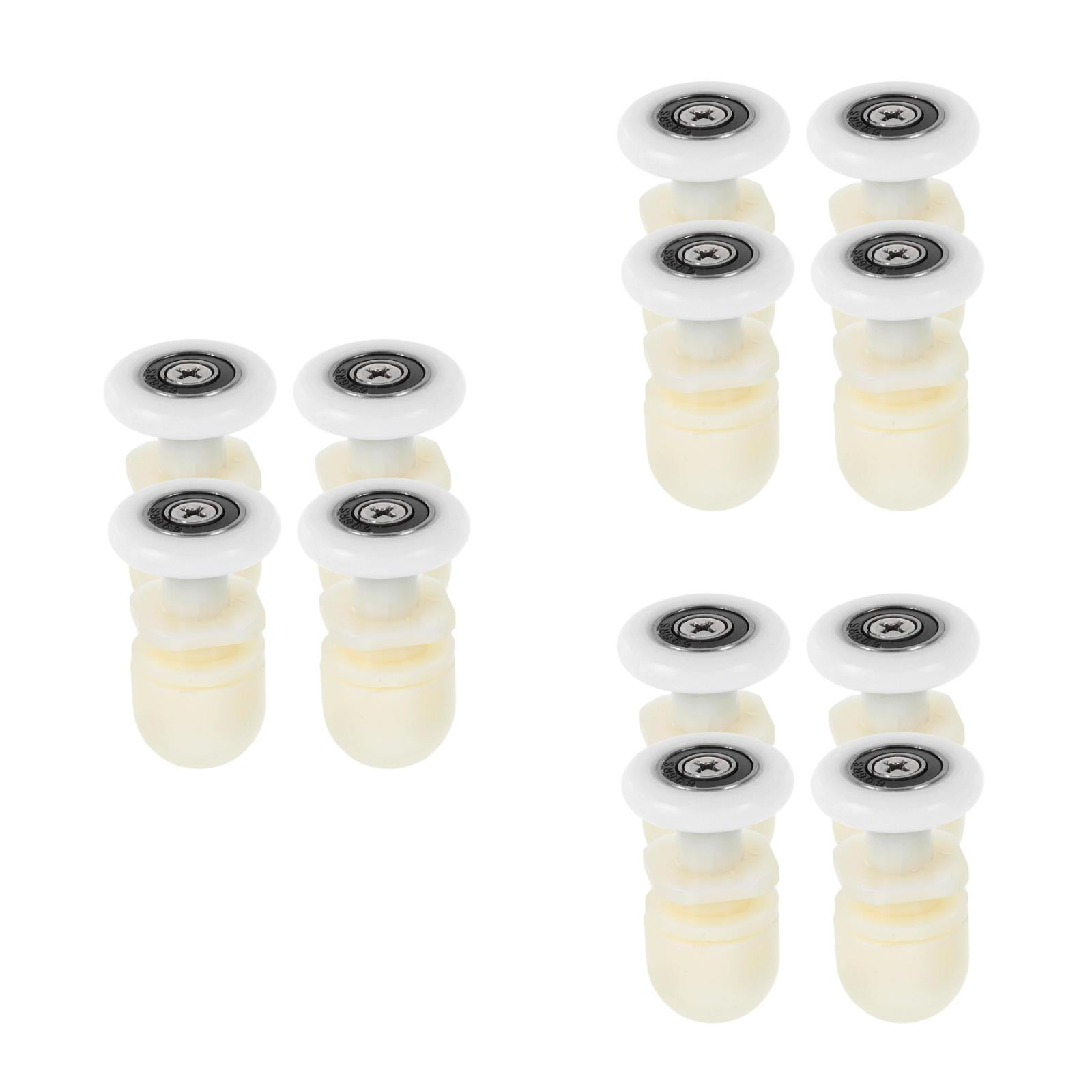 HOMEMAXS 12 Pcs Shower Door Rollers Runner Wheels Replacement Part ...