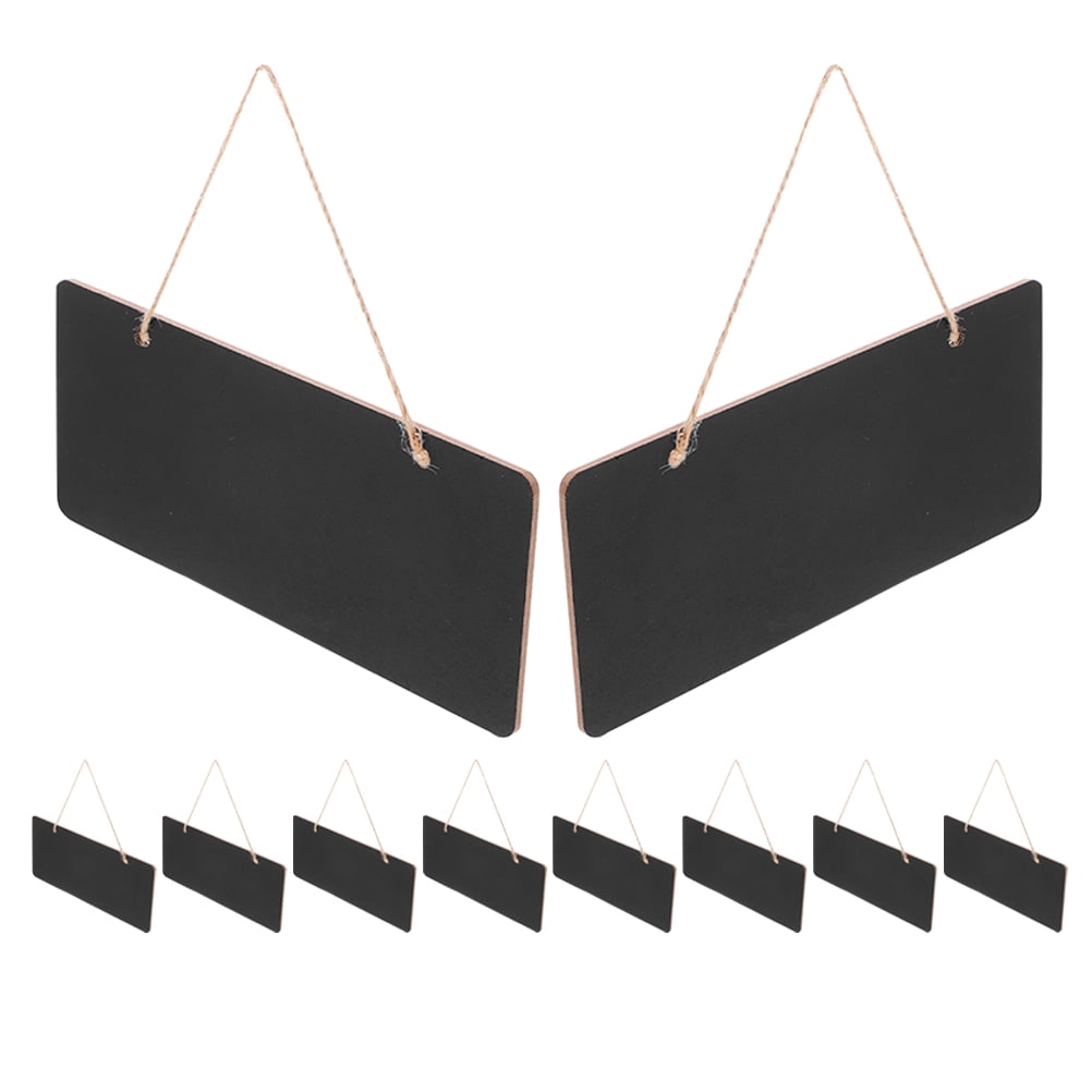 HOMEMAXS 12 Pcs Small Blackboard with Letters Poster Store Door Easel ...