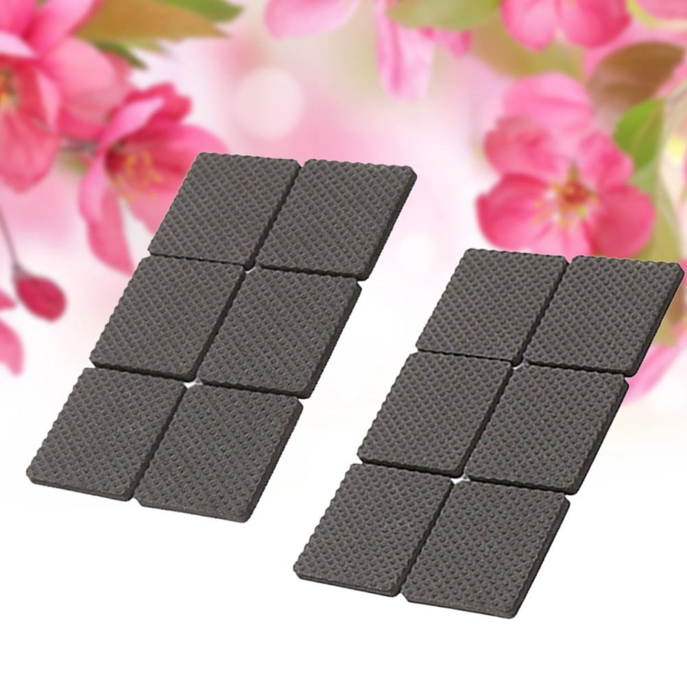 12 Pcs Table Feet Pad Floor Protector Pads for Chairs Black - Walmart.com