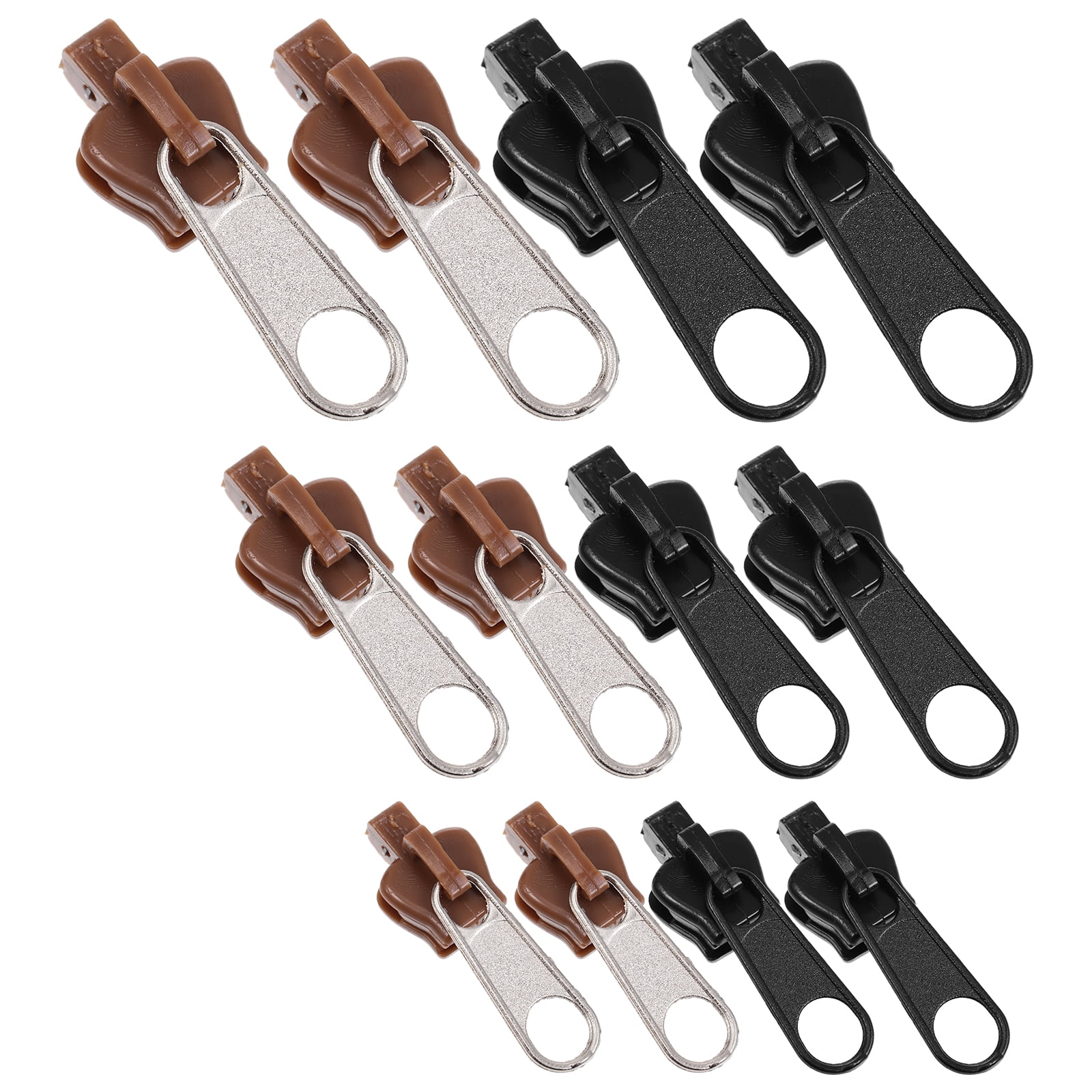 HOMEMAXS 12 Pcs Zipper Pull Practical Heads Backpack Pullers - Walmart.com
