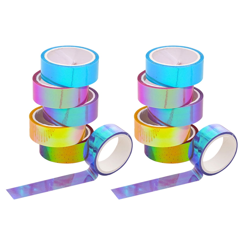 12 Rolls Decorative Scrapbook Tapes Portable Journaling Tapes for ...