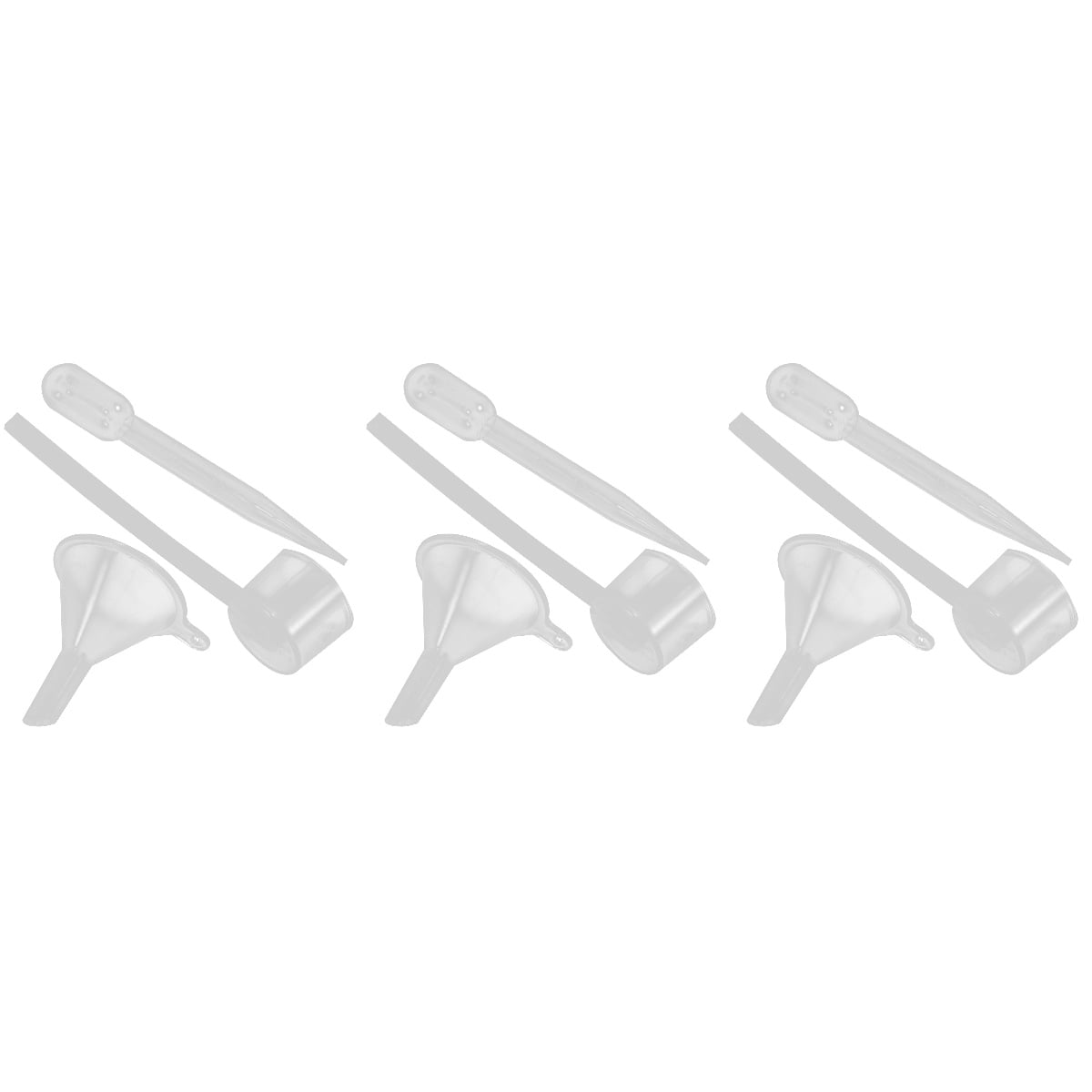 HOMEMAXS 12 Sets Perfume Refill Tool Plastic Funnel Pump Squeeze ...