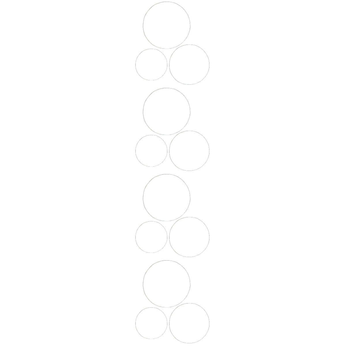 12 Sets Round Balloon Arch Frame Event Party Supplies Wedding Arches ...