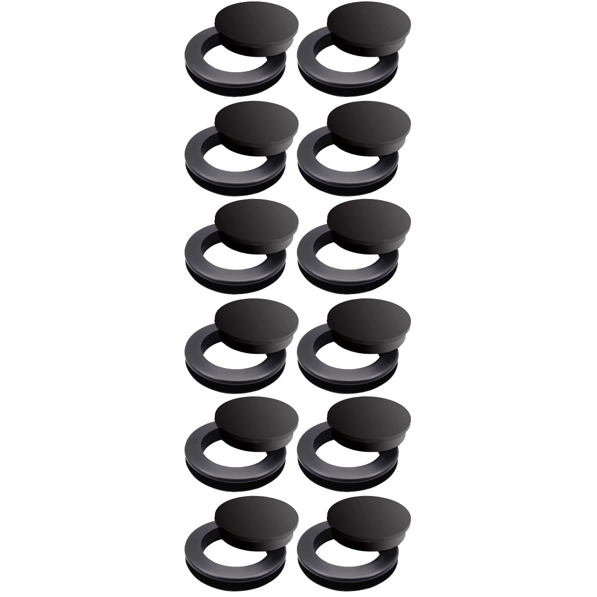 HOMEMAXS 12 Sets of Silicone Table Umbrella Rings Covers Kit Universal ...