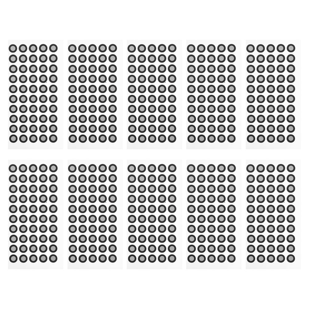 12 Sheets Reflective Film Marker Points for 3D Scanner with Accurate ...