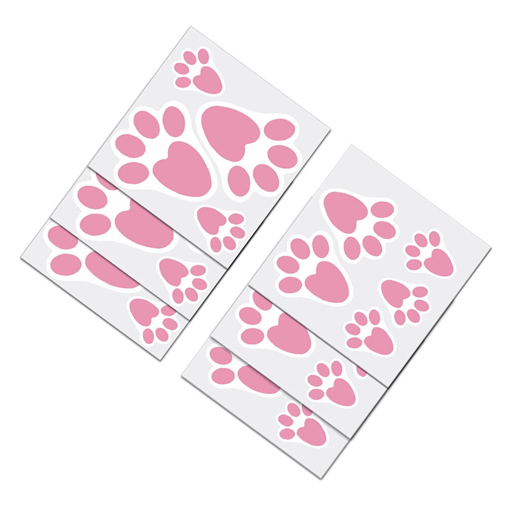 HOMEMAXS 12 Sheets Footprint Stickers Cartoon Floor Decals Wall ...