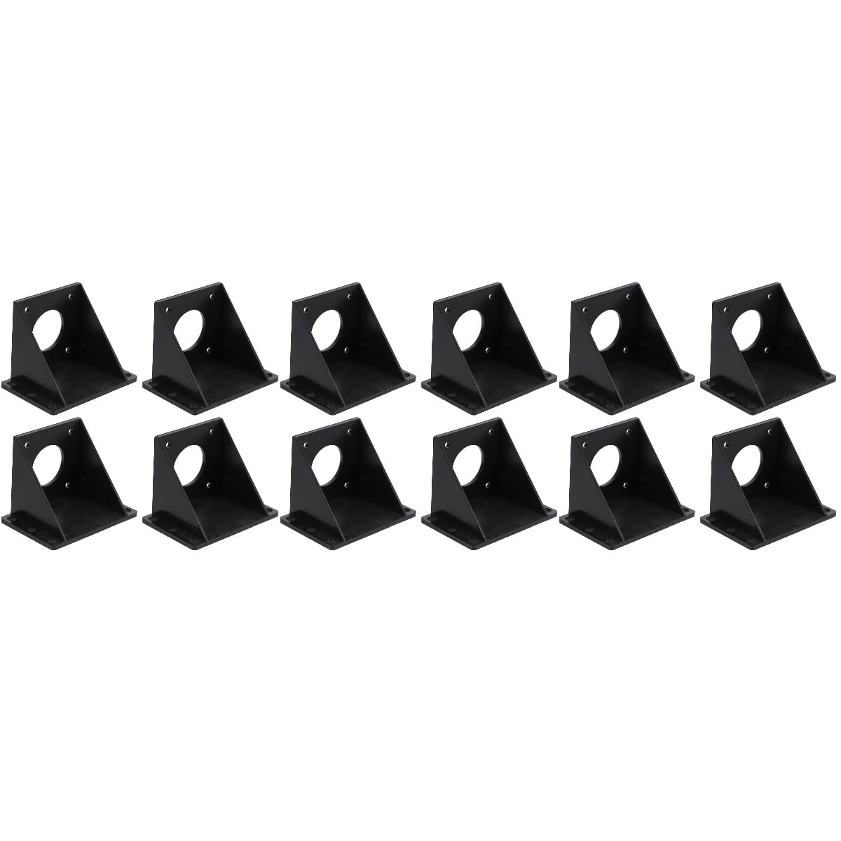 12 pcs 3D Printer Parts Stepper Motor Fixing Brackets Motor Plastic ...