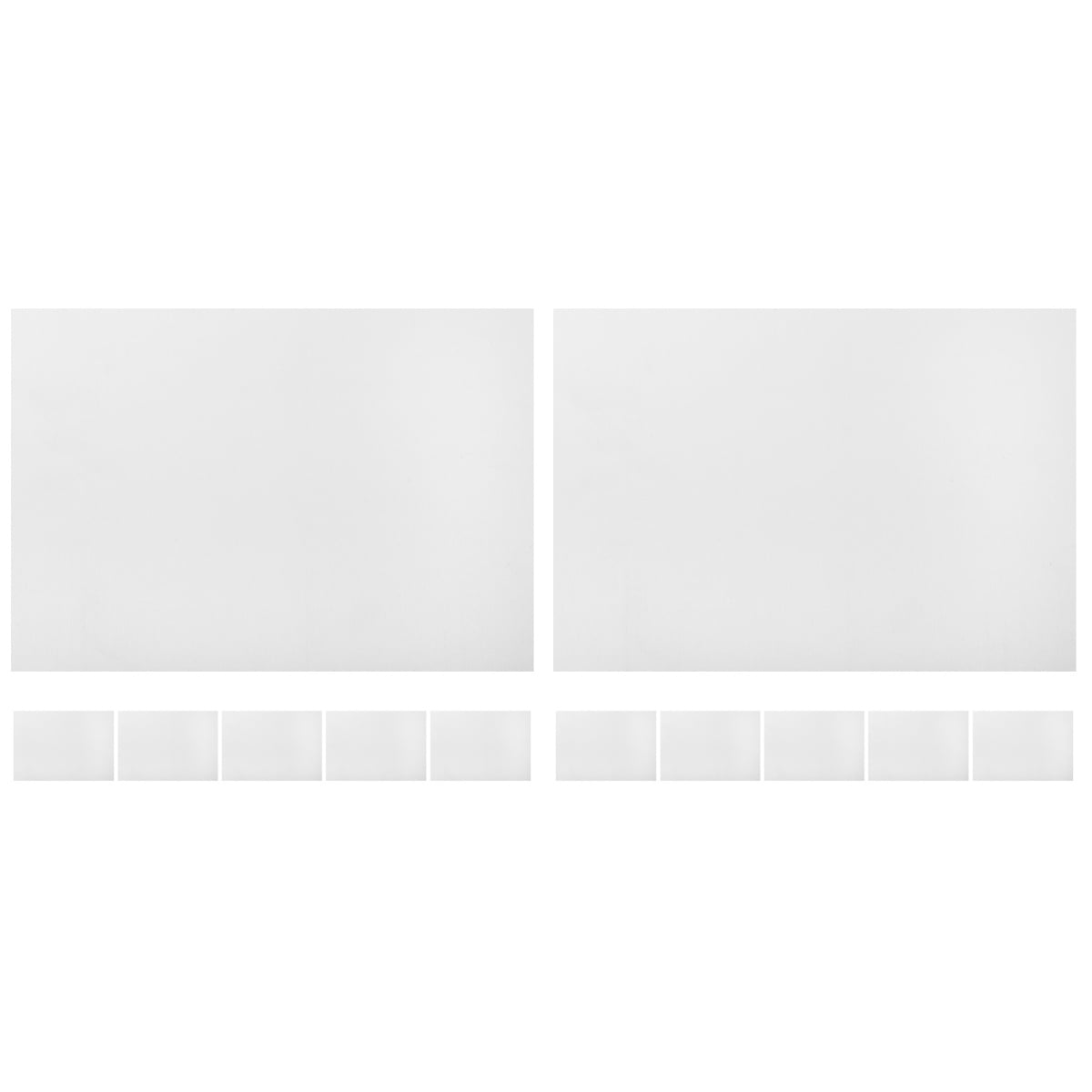 HOMEMAXS 12 pcs Aluminum Blank Signs Poster Board Sublimation Aluminum ...