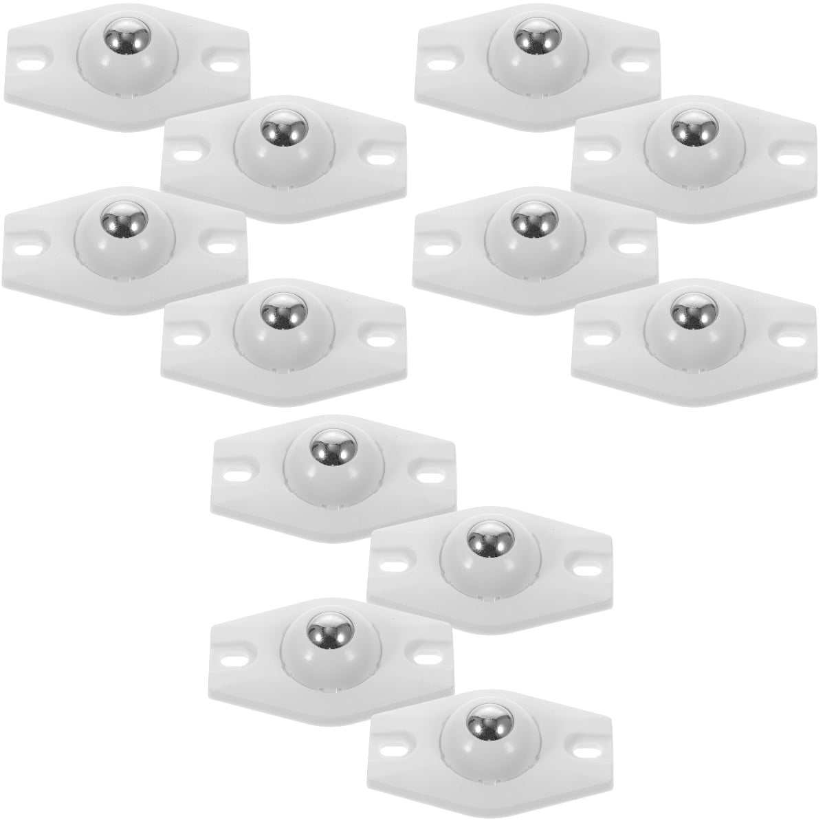 12 pcs Caster Wheel Box Sticky On Wheel Self Adhesive Appliance Wheel ...