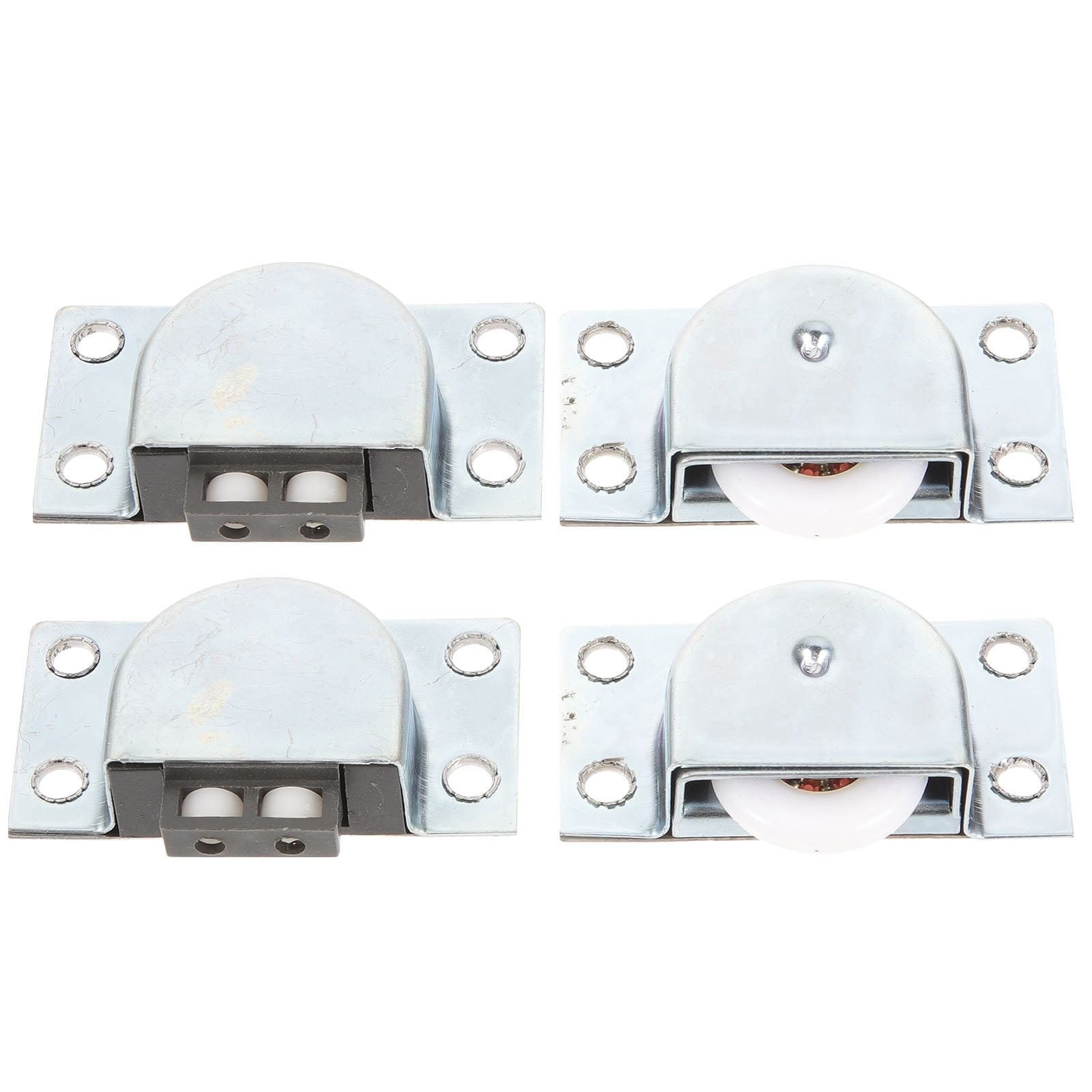 HOMEMAXS 12 pcs Closet Door Rollers Replacement Furniture Roller Wheels ...