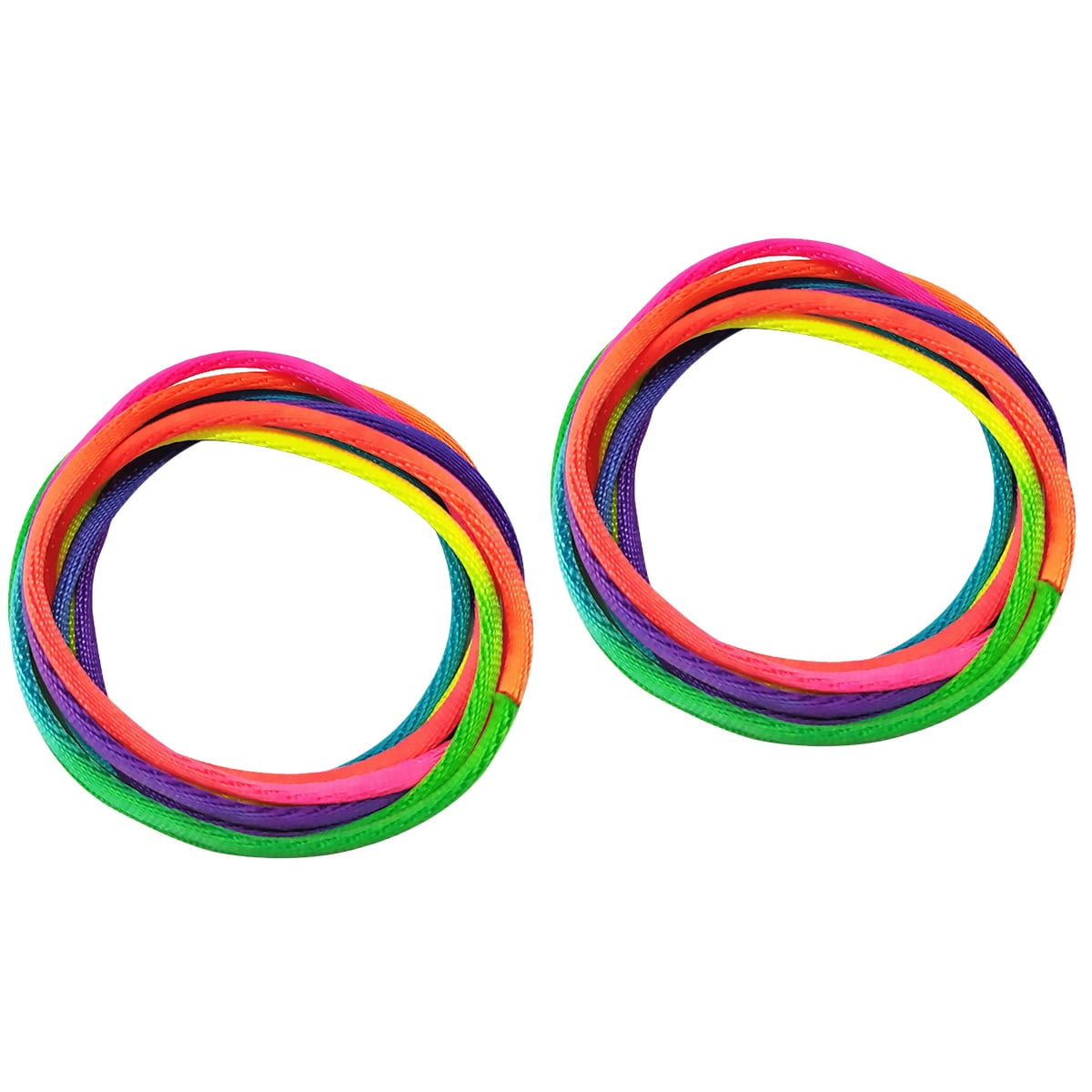 HOMEMAXS 12 pcs Finger Turn Over Strings Multifunctional Rainbow Braid ...