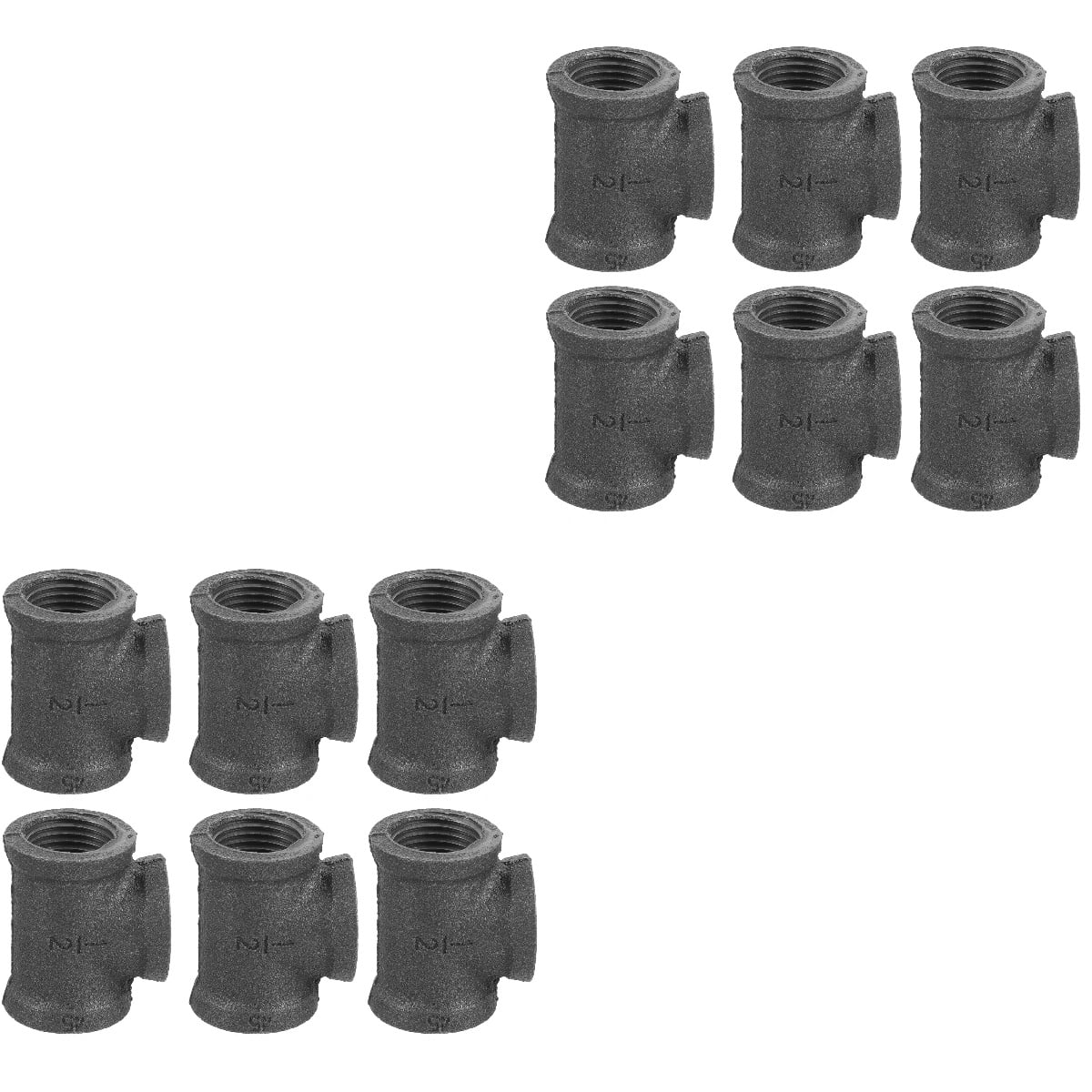 HOMEMAXS 12 pcs Fitting 3-way Tee Corner Fitting Tee Corner Fitting ...