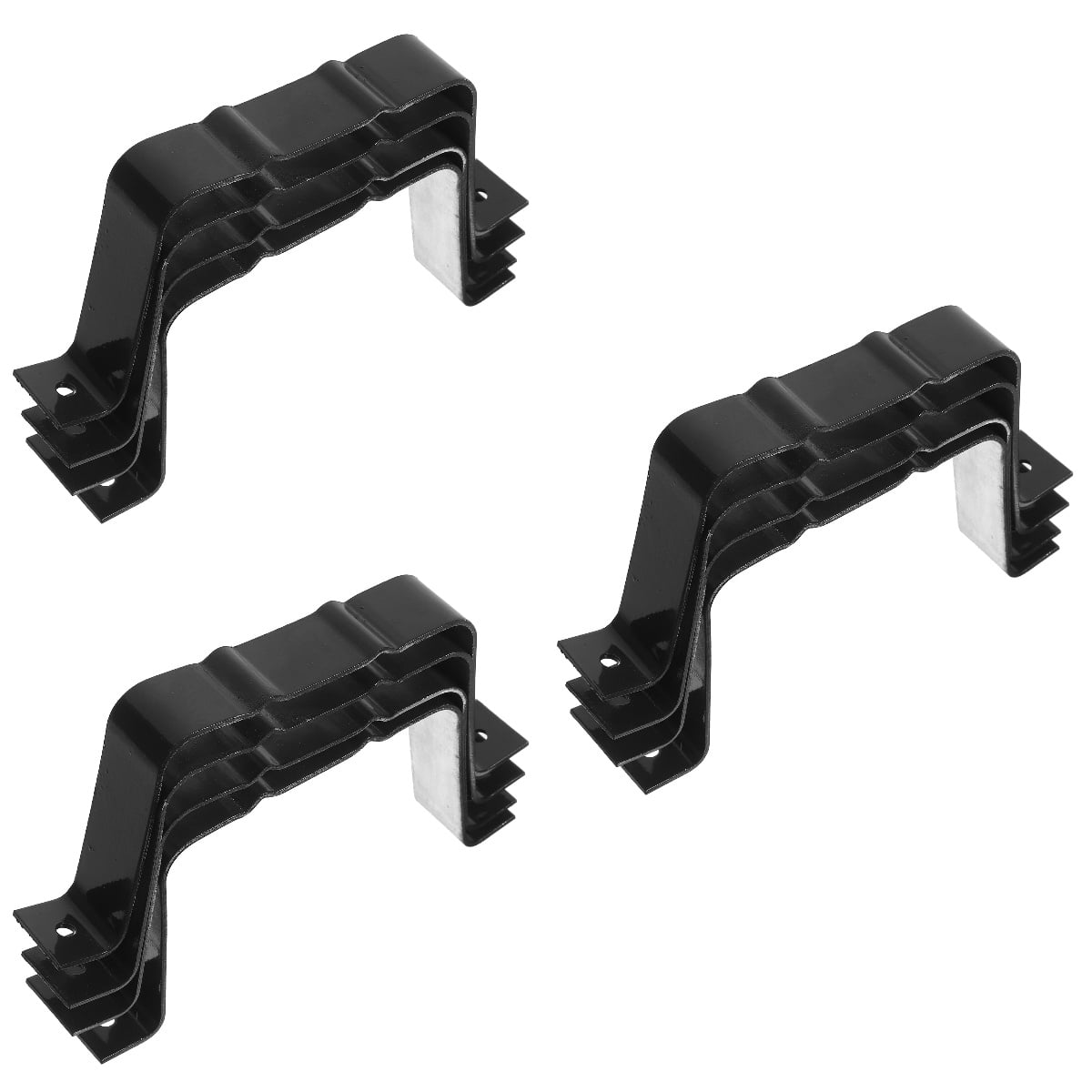 HOMEMAXS 12 pcs Gutter Downspout Straps Rain Gutter Downspout Extension ...