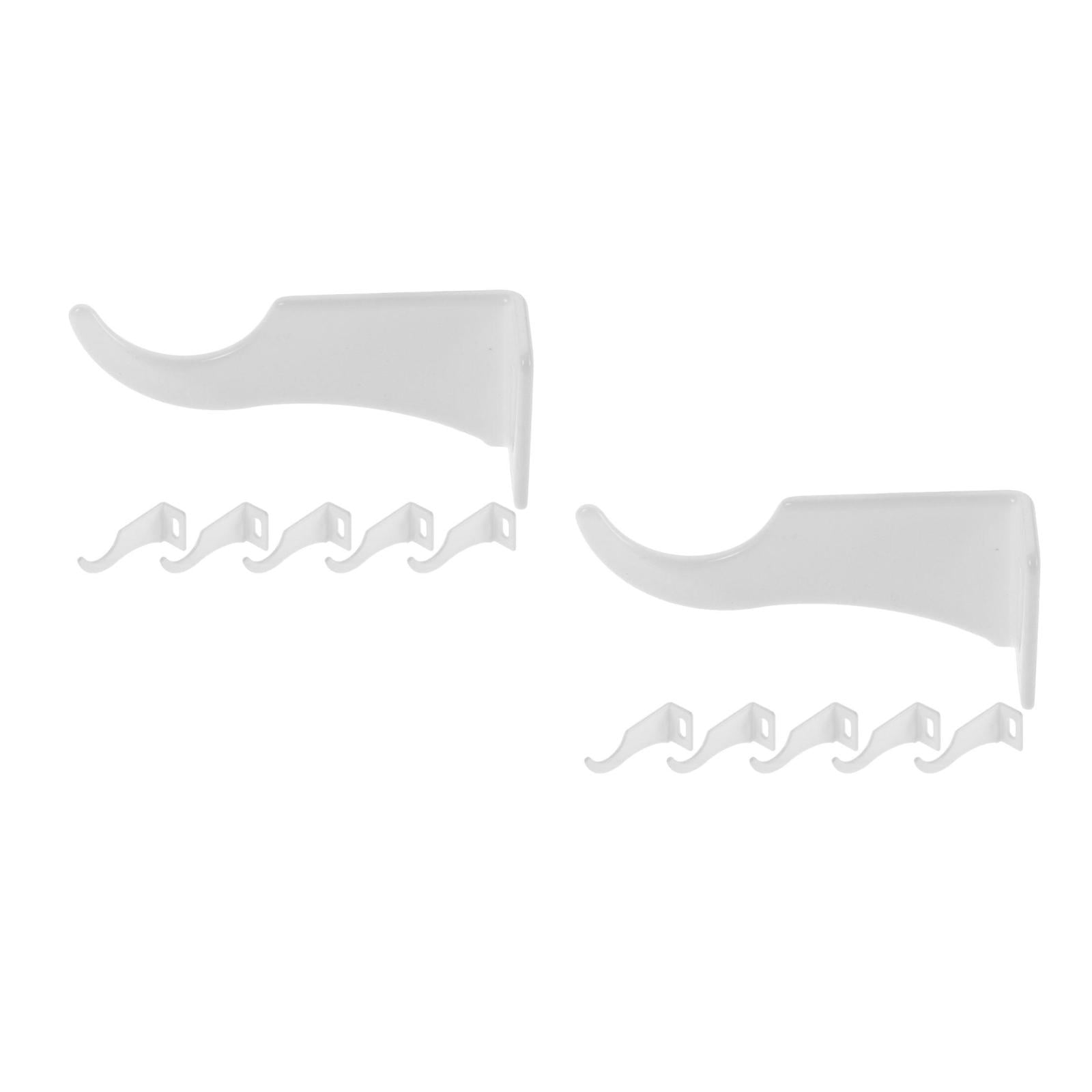 12 pcs Heavy Duty Radiator Towel Rail Hooks For Bathroom Plastic ...