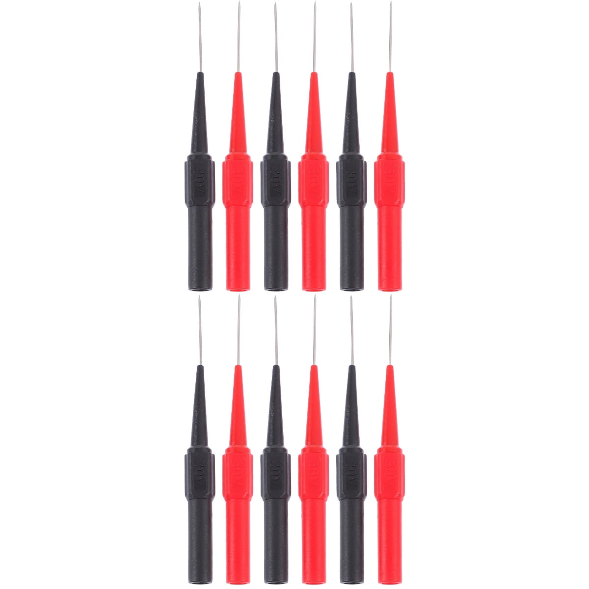 12 pcs Multimeter Testing Lead Extension Back Probes Multimeter Test ...