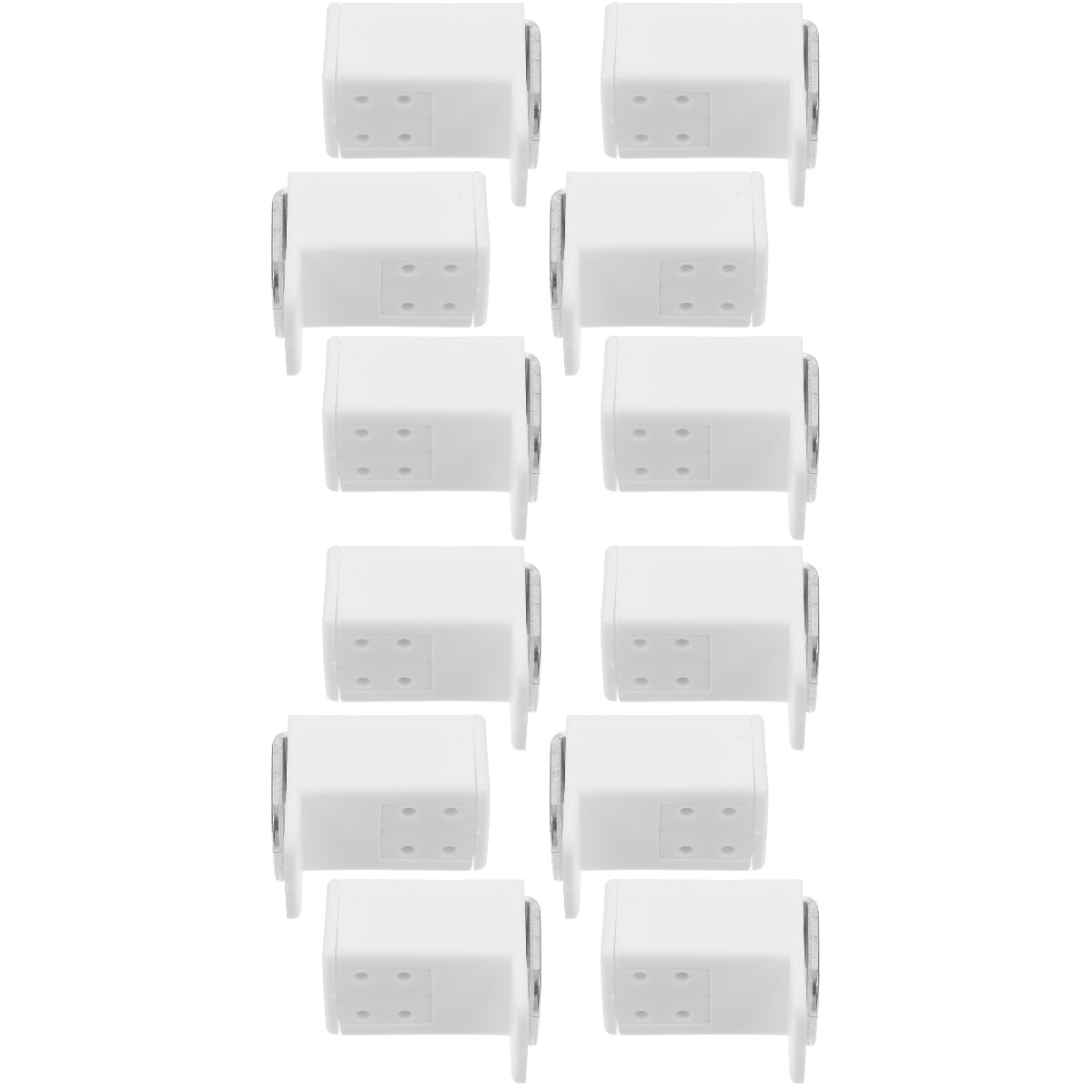 HOMEMAXS 12 pcs Pleated Blind Bracket Curtain Bracket Window Blinds ...