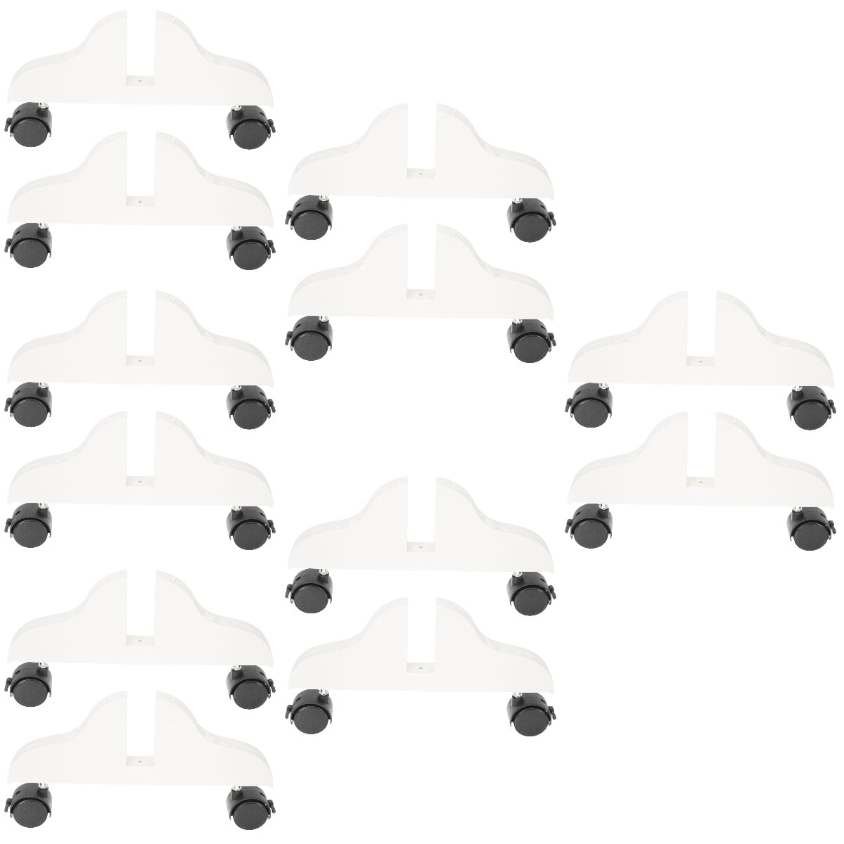 HOMEMAXS 12 pcs Screen Divider Stands Stable Divider Bases Screen Feet ...