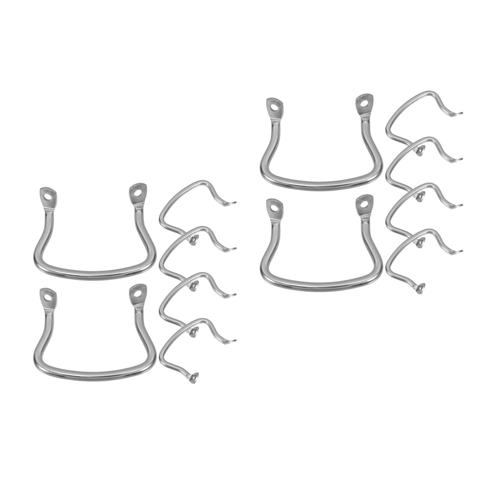 HOMEMAXS 12 pcs Stainless Steel Pot Handles Replacement Removable Side ...