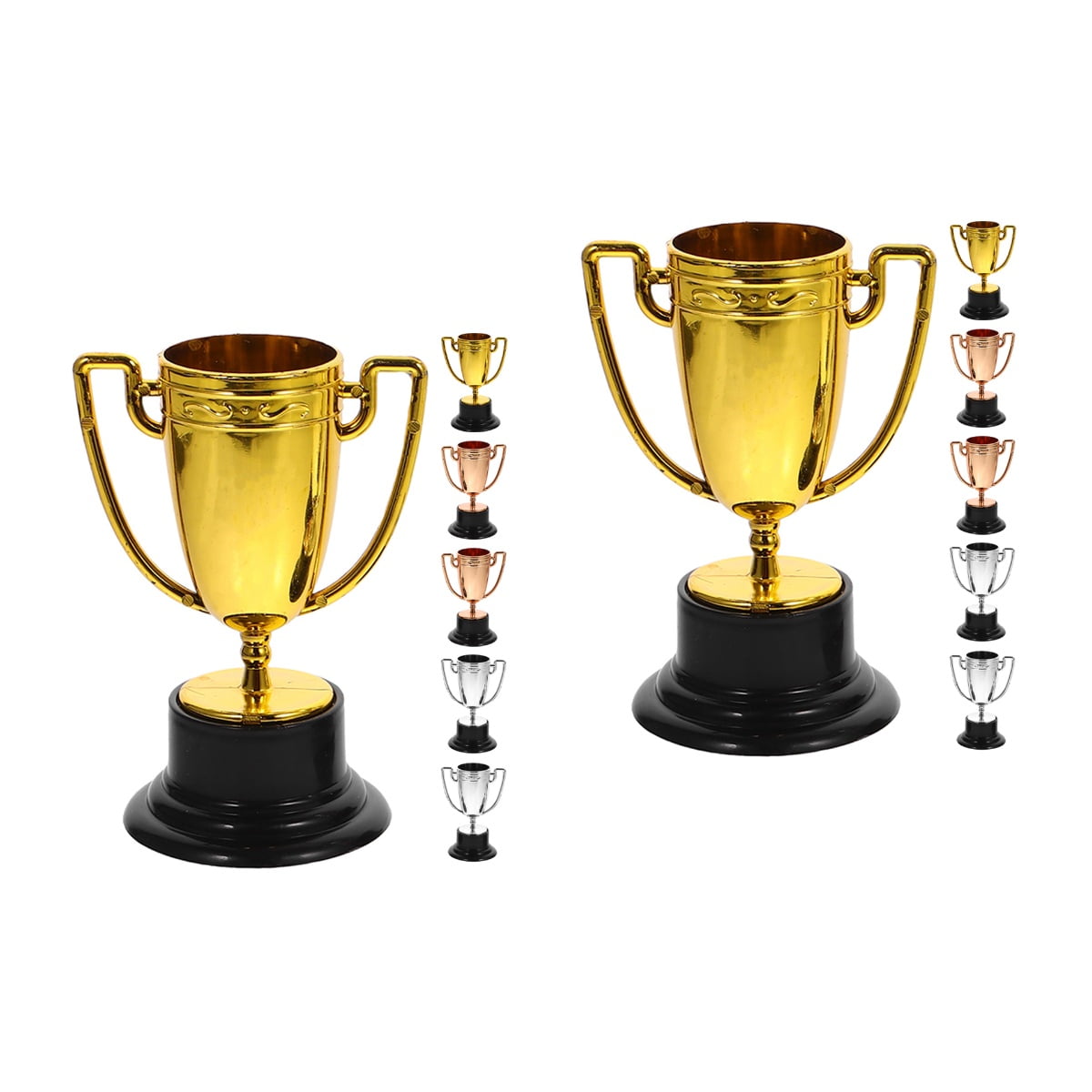 HOMEMAXS 12 pcs Trophy Decor Celebration Competition Trophy Winner ...