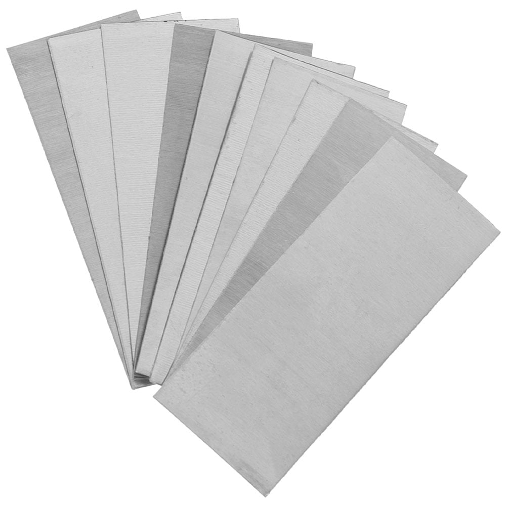 HOMEMAXS 12 pcs Zinc Anode Plates Electroplating and Galvanizing ...