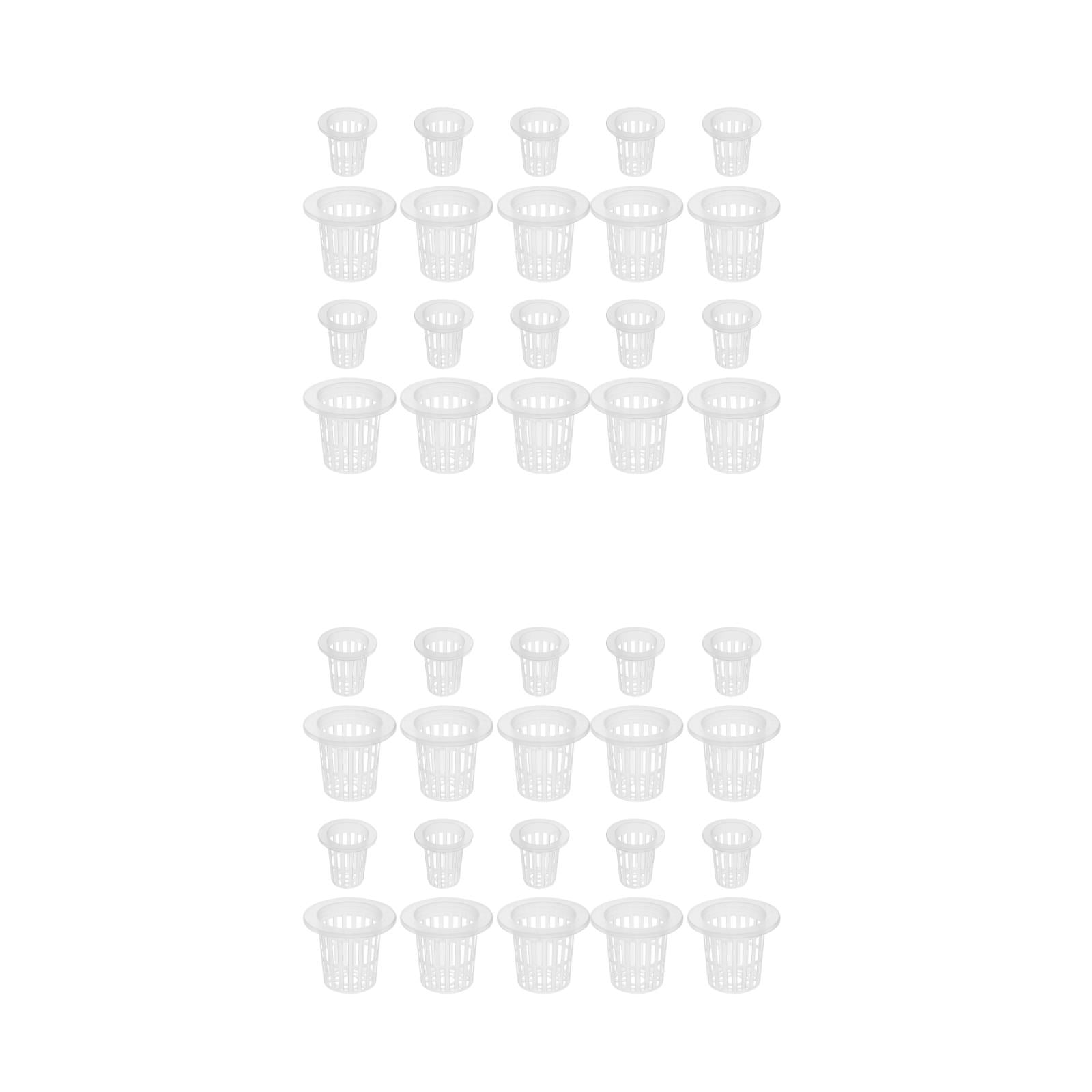 HOMEMAXS 120 Pcs Balcony Hydroponic Cultivation Baskets Soilless Plants ...