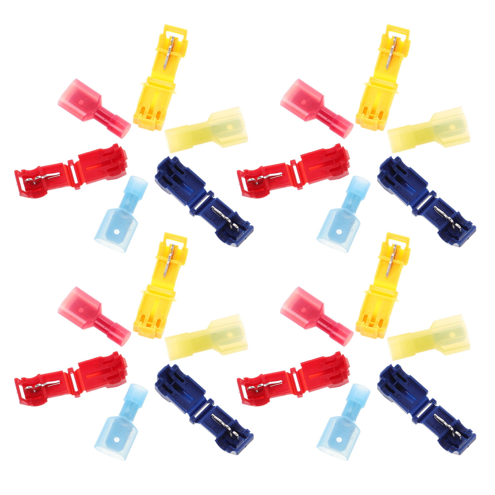 HOMEMAXS 120 Pcs Break-free Terminal Kits Connectors Electrical ...