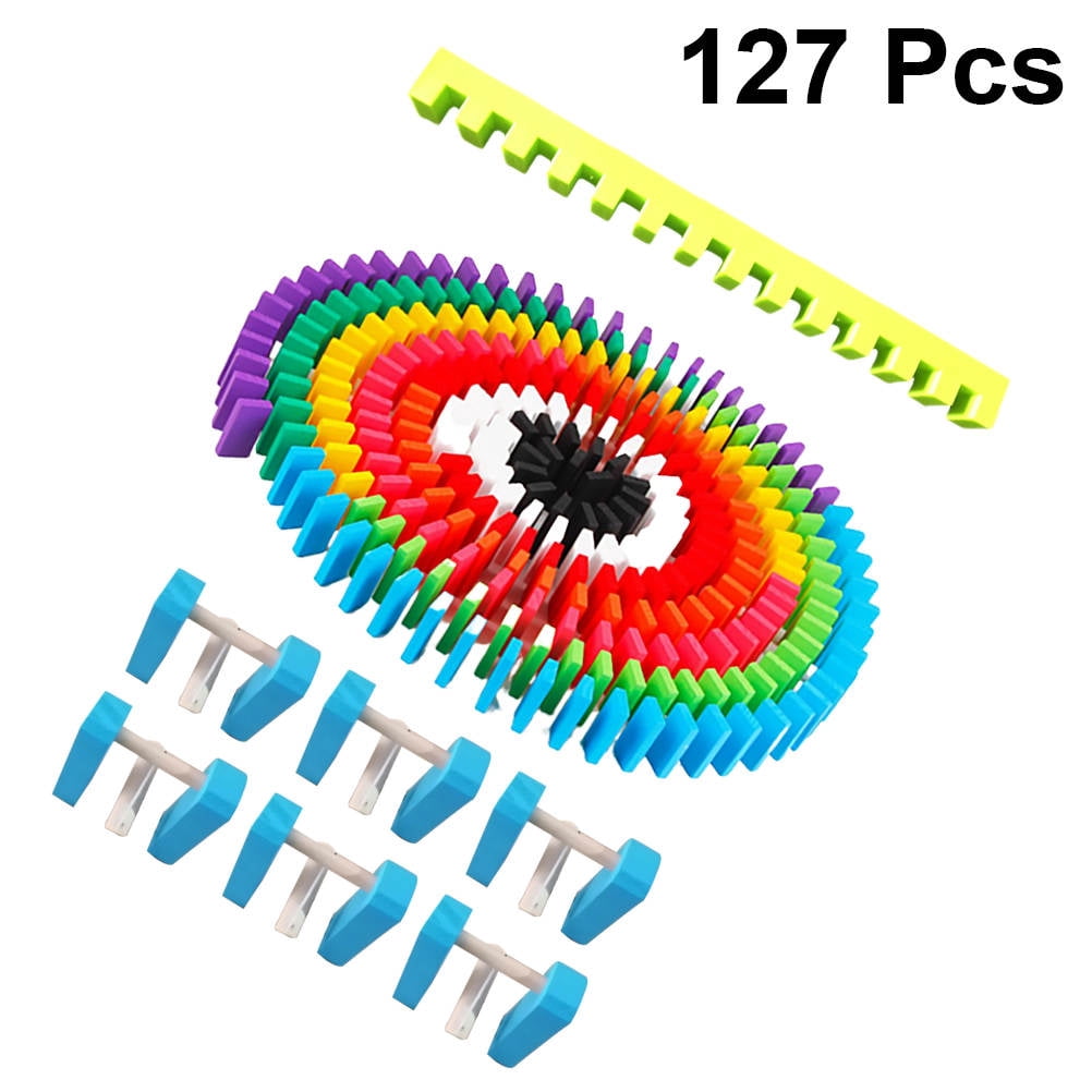 HOMEMAXS 120 Pcs Domino Toys Safe for Kids to Play Student Child 4.4 ...
