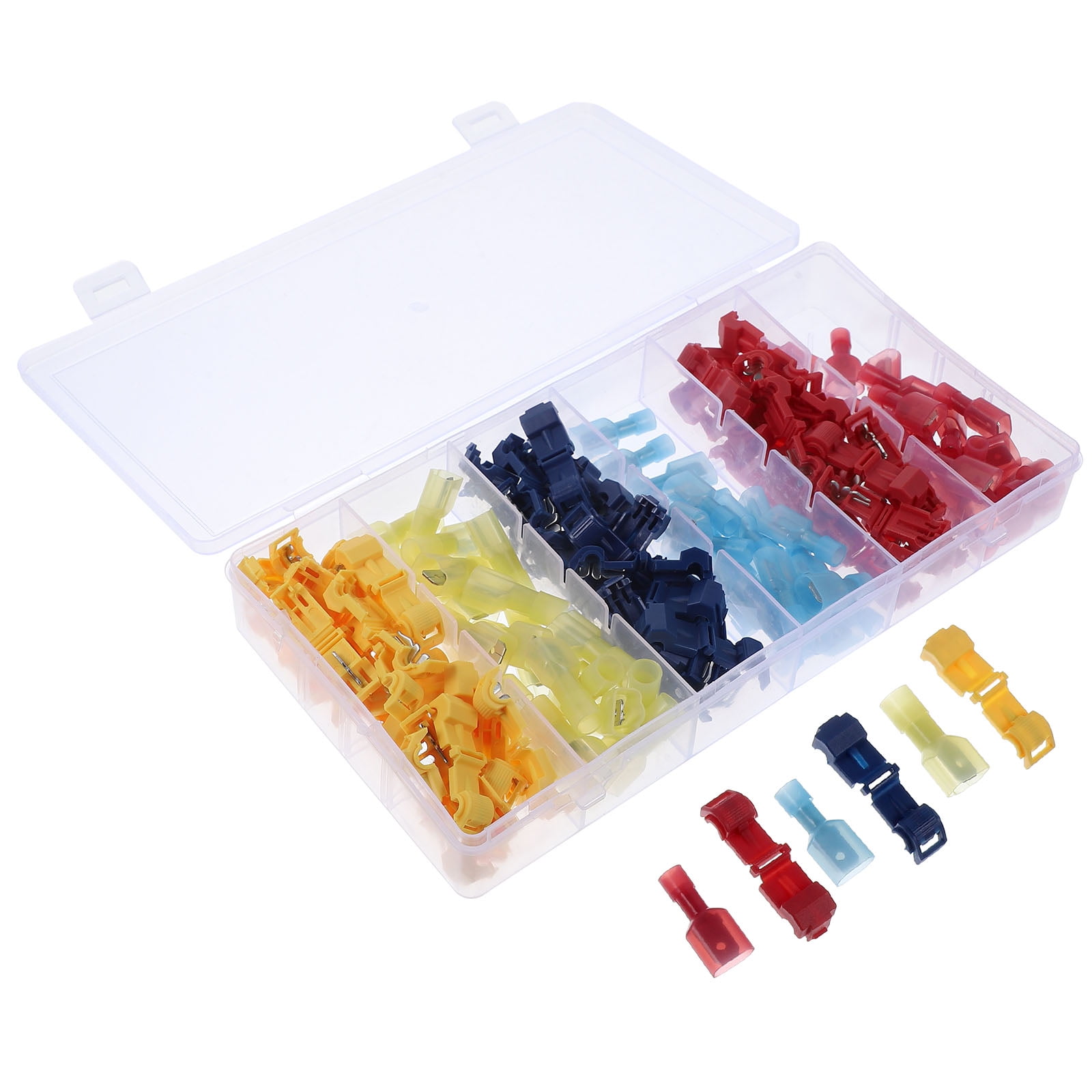 HOMEMAXS 120 Pcs Junction Box Terminals Sea Fuse Block Electrical ...