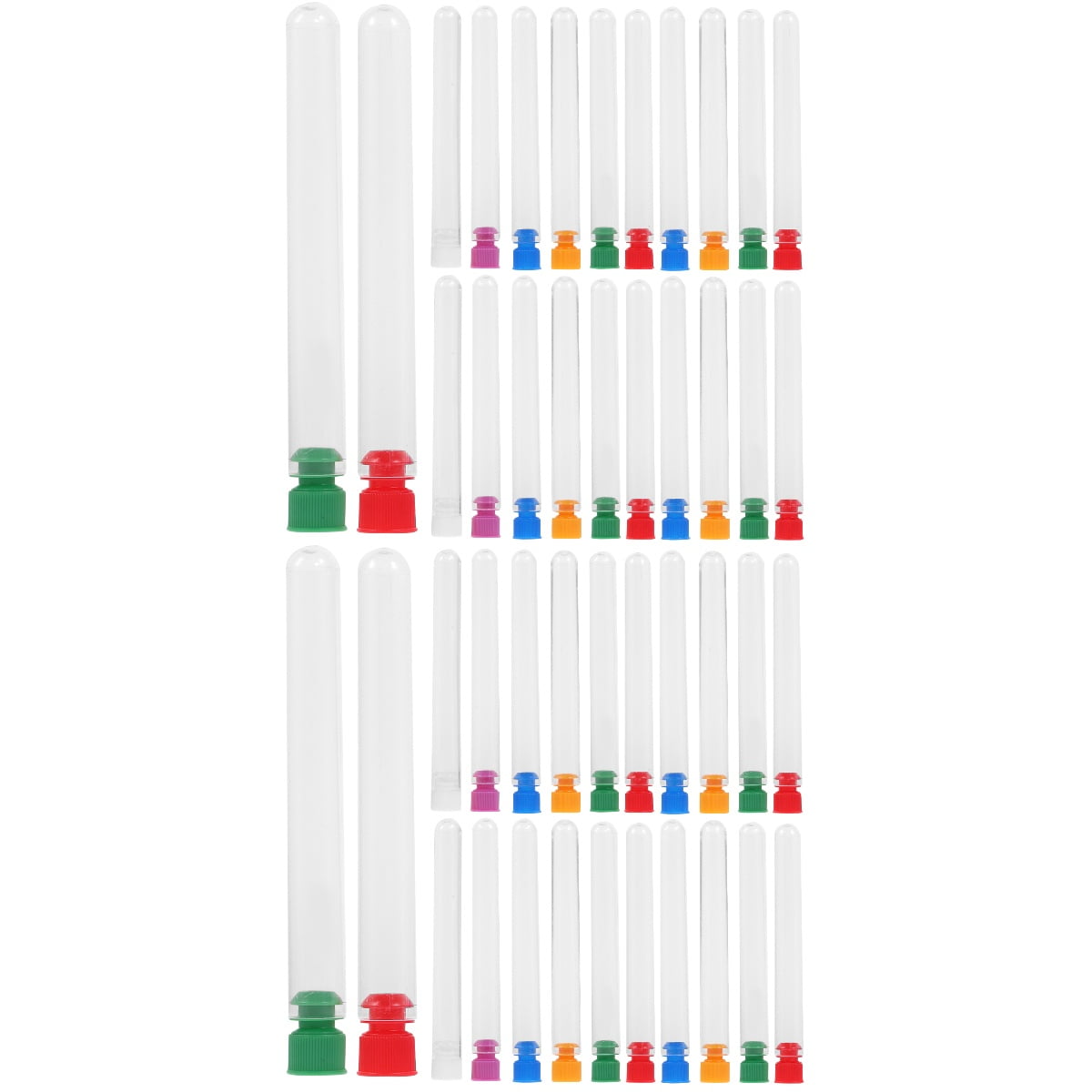 HOMEMAXS 120 pcs Needle Container Sewing Needle Box Plastic Needle Case ...