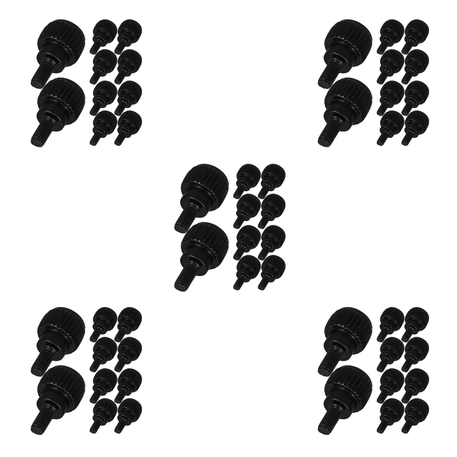 HOMEMAXS 120 pcs Replacement PC Computer Case Mounting Screws Fastener ...