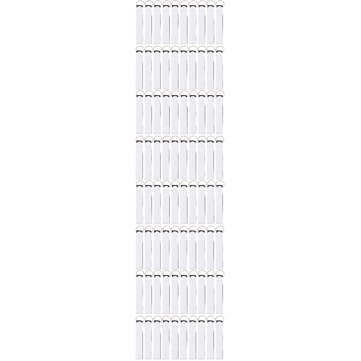 120 Pcs Sublimation Blanks Wristlet Keychain Lanyard DIY Printable 120 Pcs Sublimation Blanks Wristlet Keychain Lanyard DIY Printable