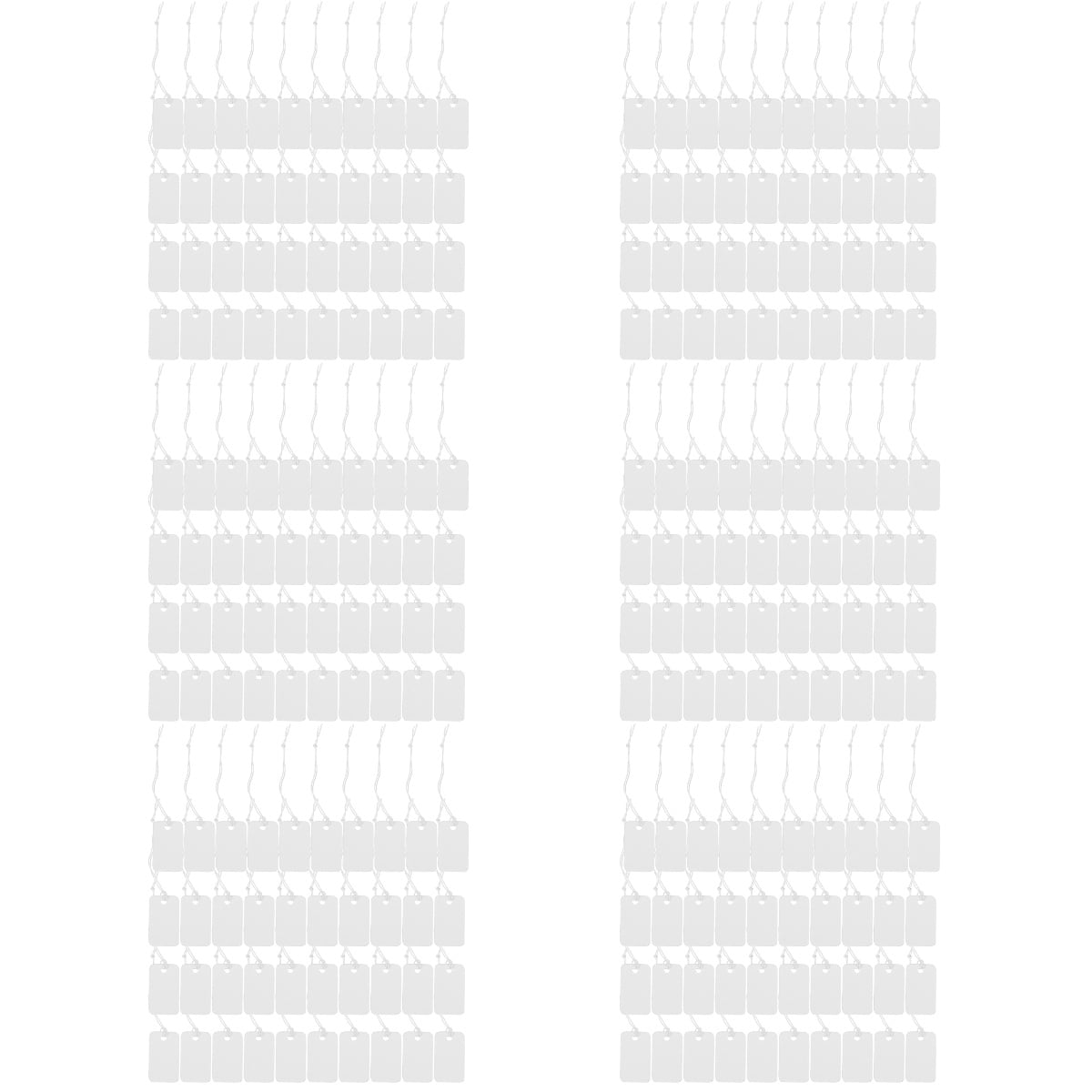 1200 pcs Blank Paper Tags Handwritten Price Tags Multi-functional Paper ...