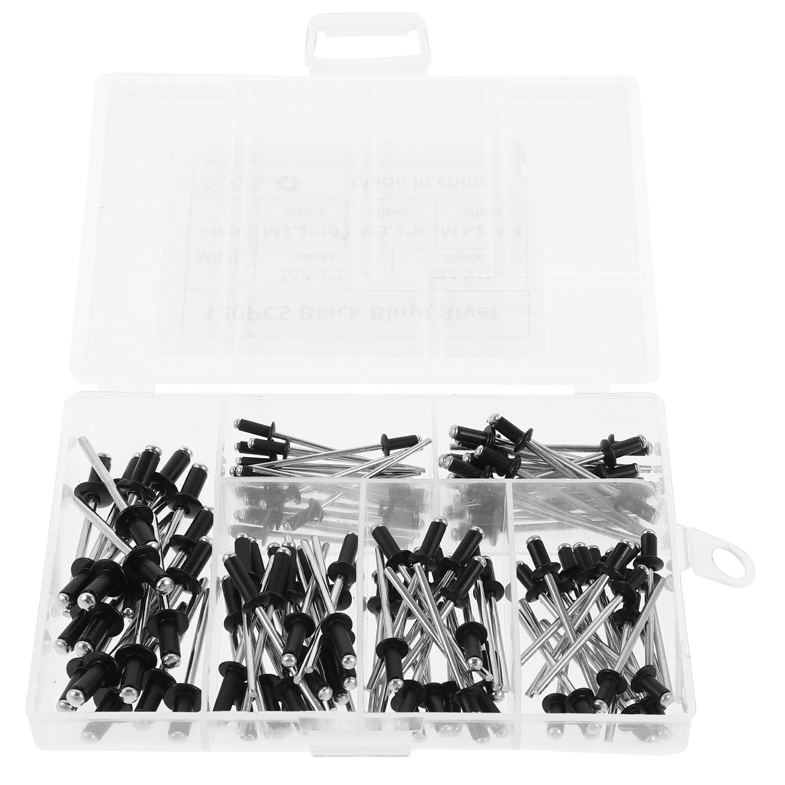 120pcs Pop Rivets Assortment Kit Aluminum Rivets Assorted Rivets For ...