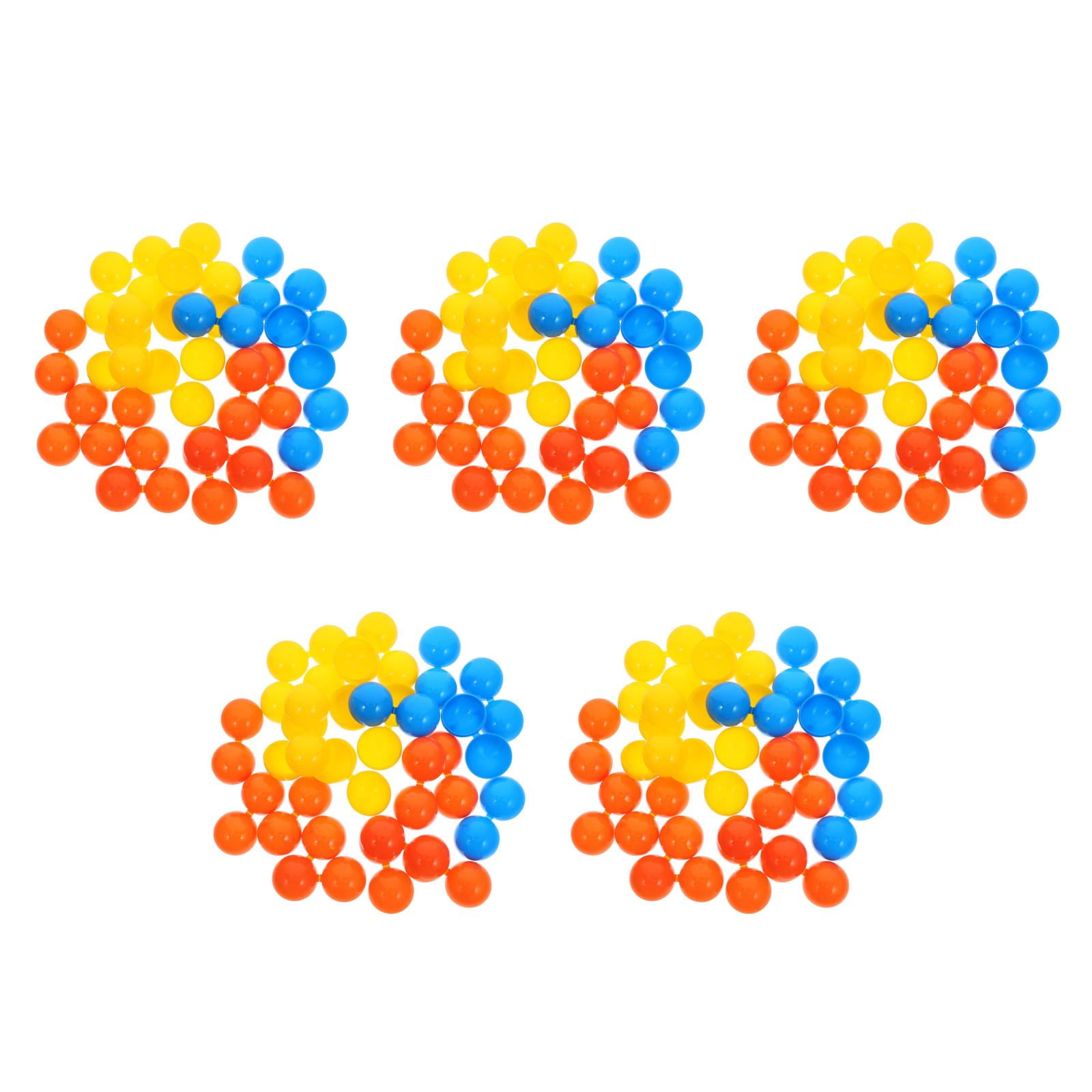 HOMEMAXS 125 pcs Empty Lottery Balls Openable Raffle Balls Carnival ...