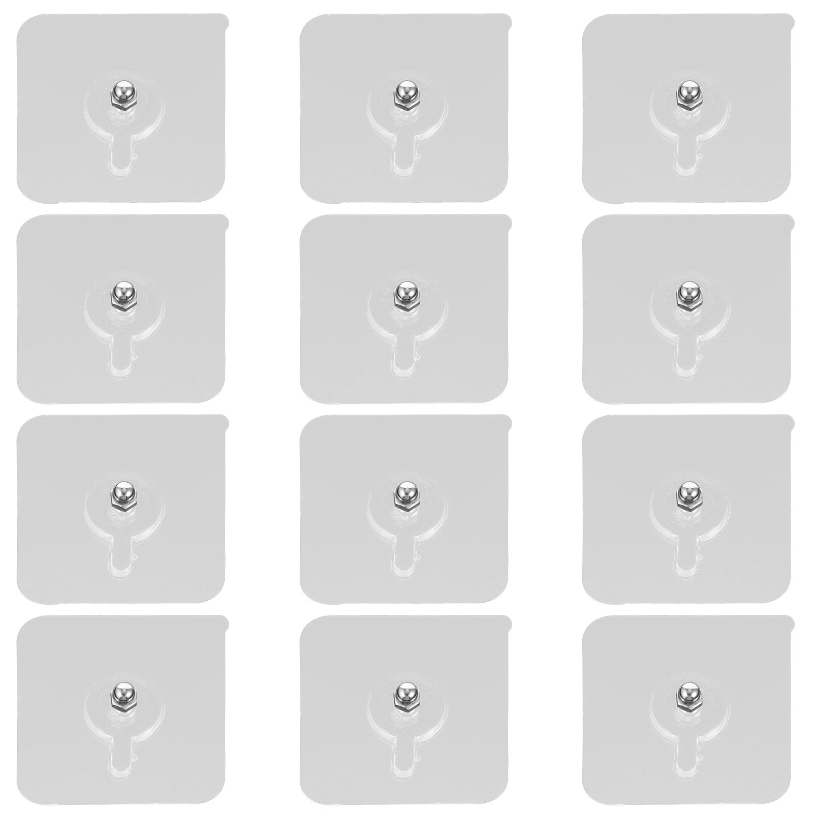 HOMEMAXS 12PCS Invisible Traceless Screw Picture Hooks Punch-Free ...