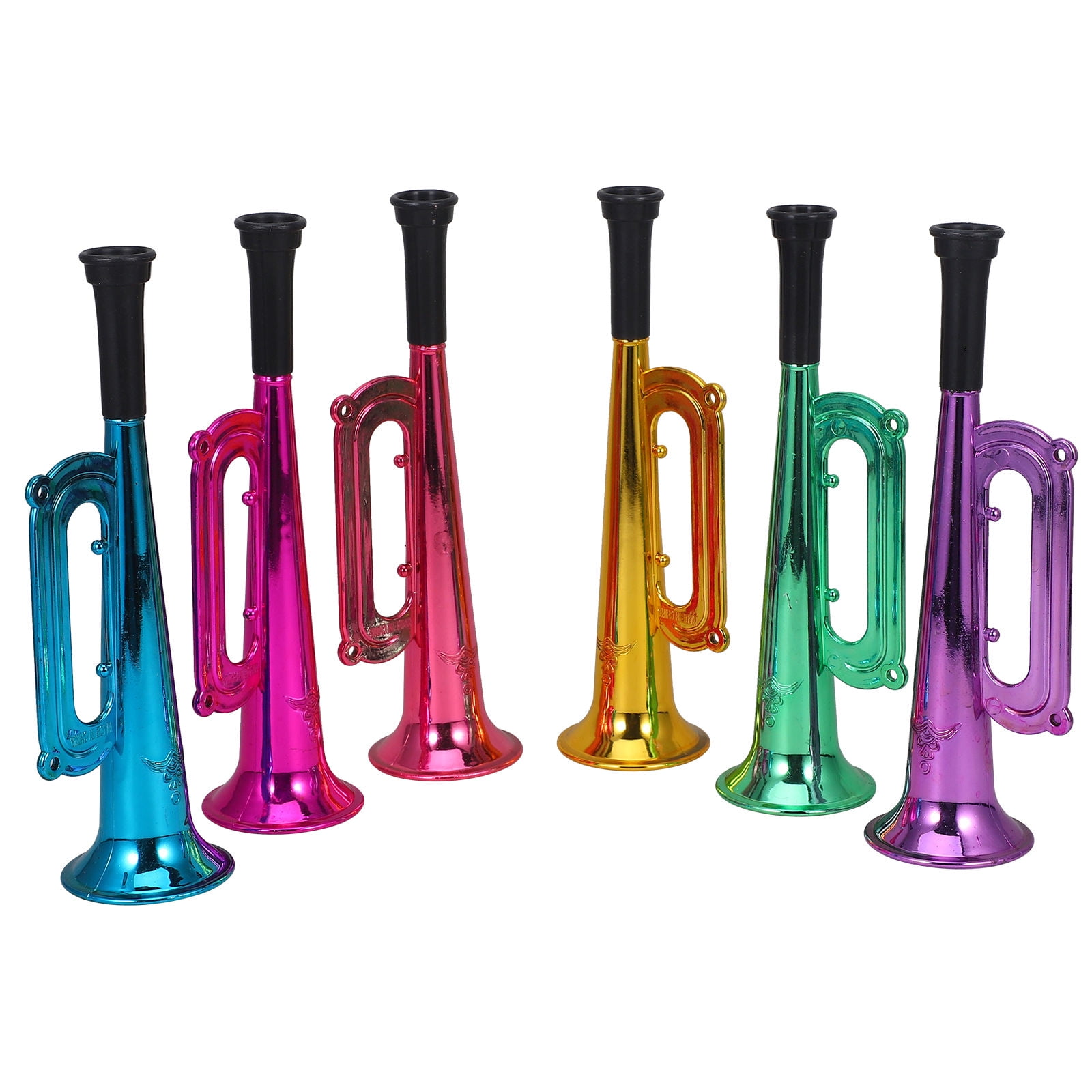 HOMEMAXS 12Pcs Trumpets Toy Plastic Musical Instruments Sports ...